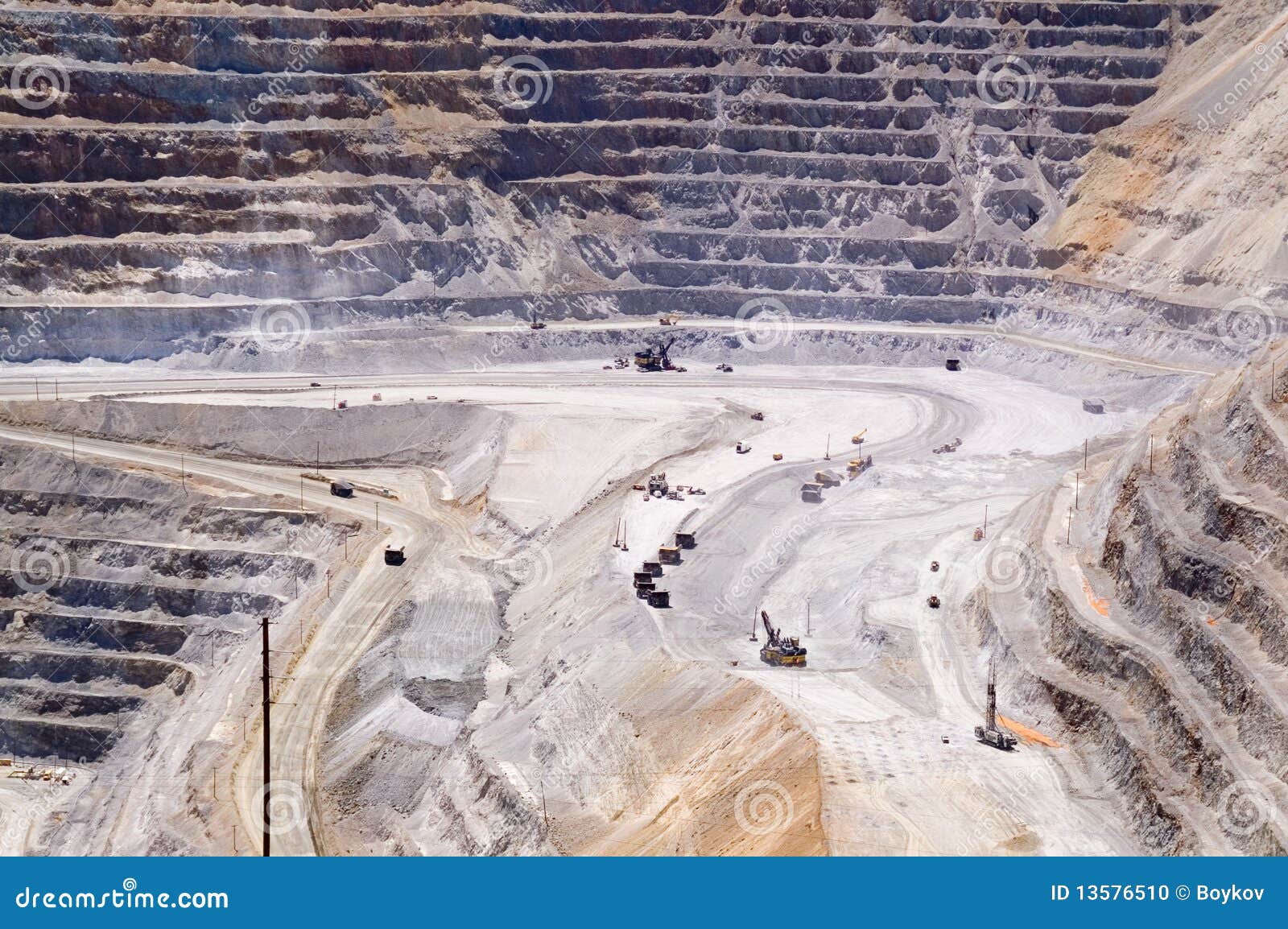 Kennecott Copper Mine, Utah Stock Photo - Image of deep, dirt: 13576510