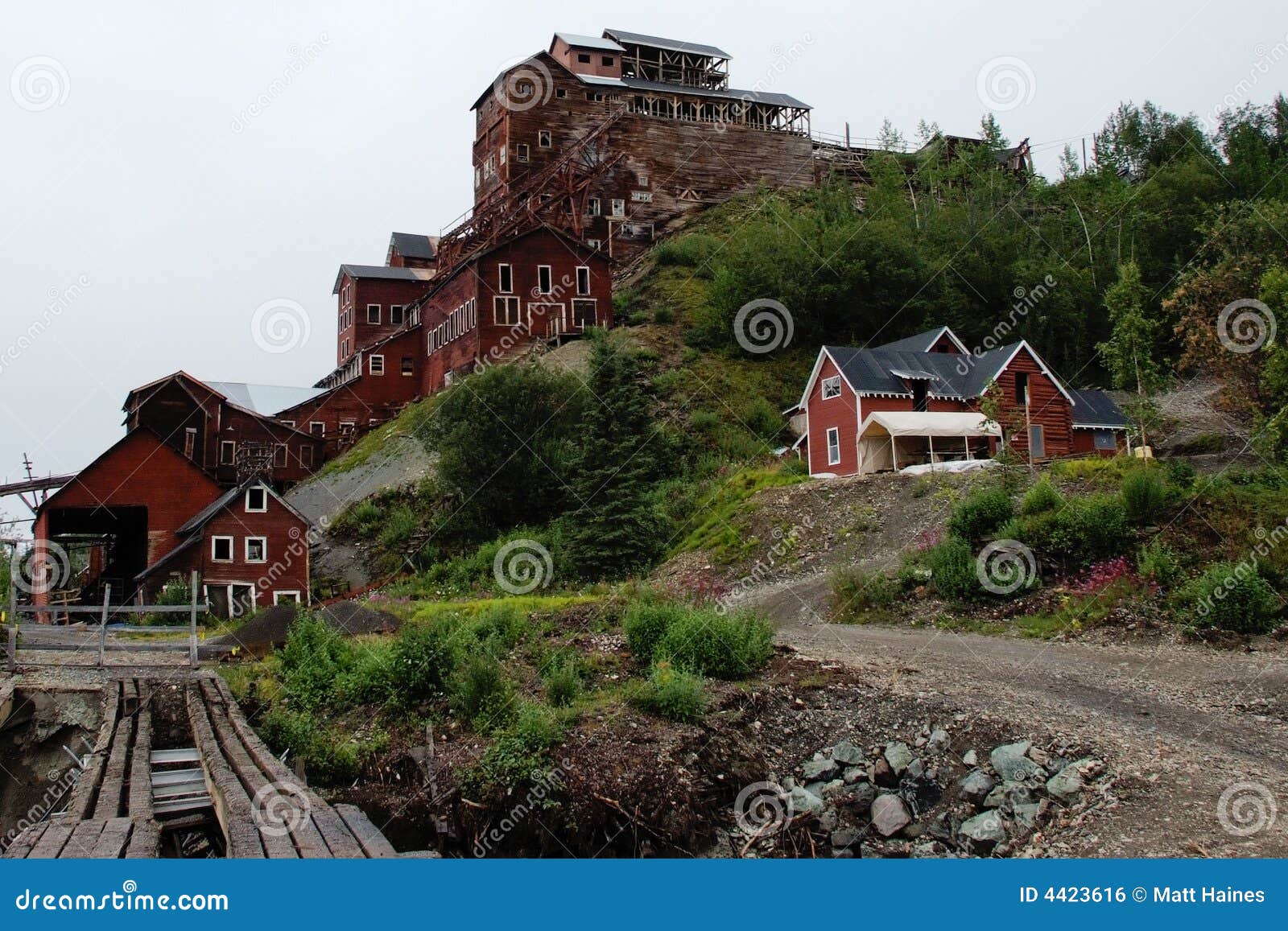 Kennecott Mine stock photo. Image of copper, kennecott - 4423616