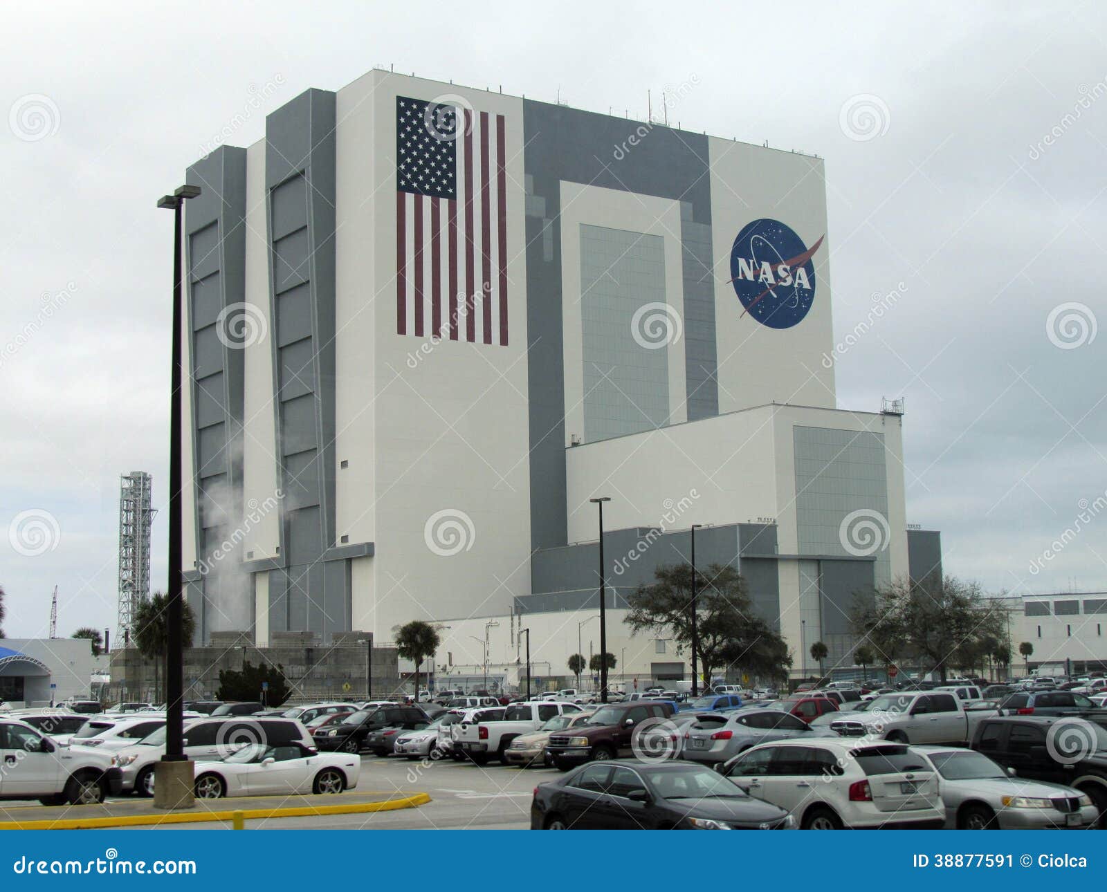 Kennedy Space Center foto editorial. Imagen de azul, americano - 38877591