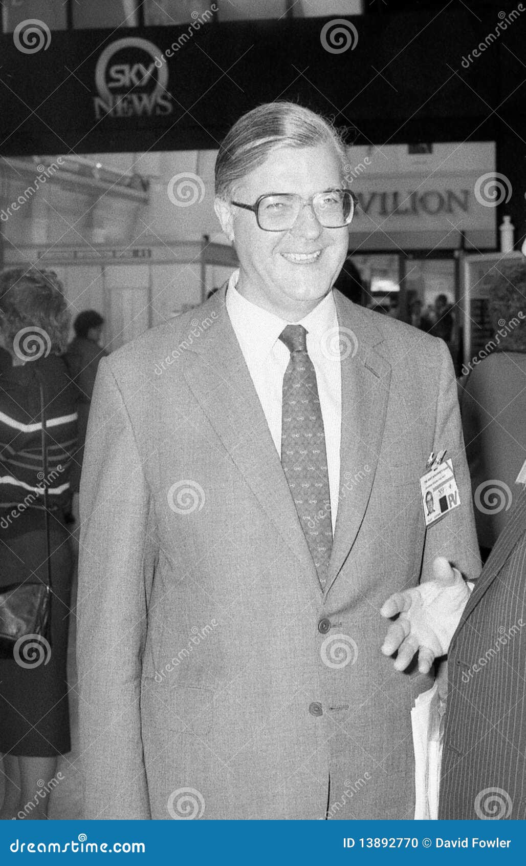 Kenneth Baker editorial image. Image of britain, conference - 13892770