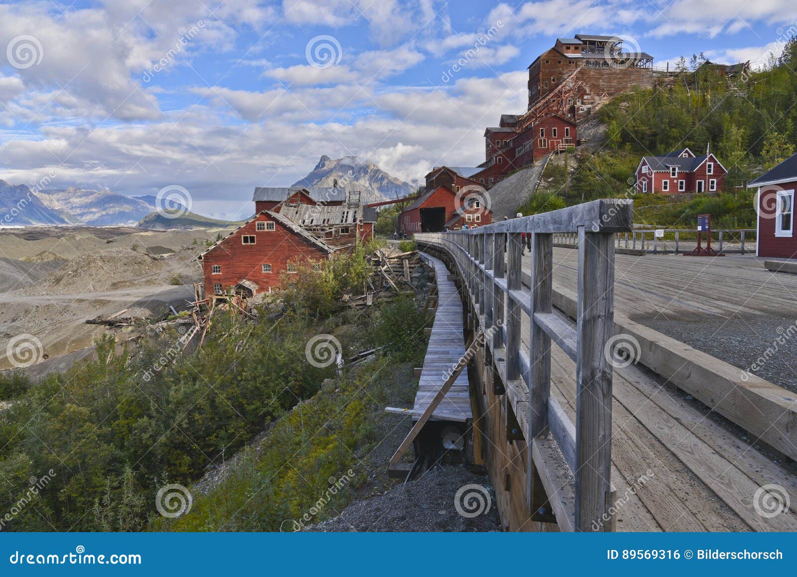 Kennicott 3 stock photo. Image of public, park, kennecott - 89569316