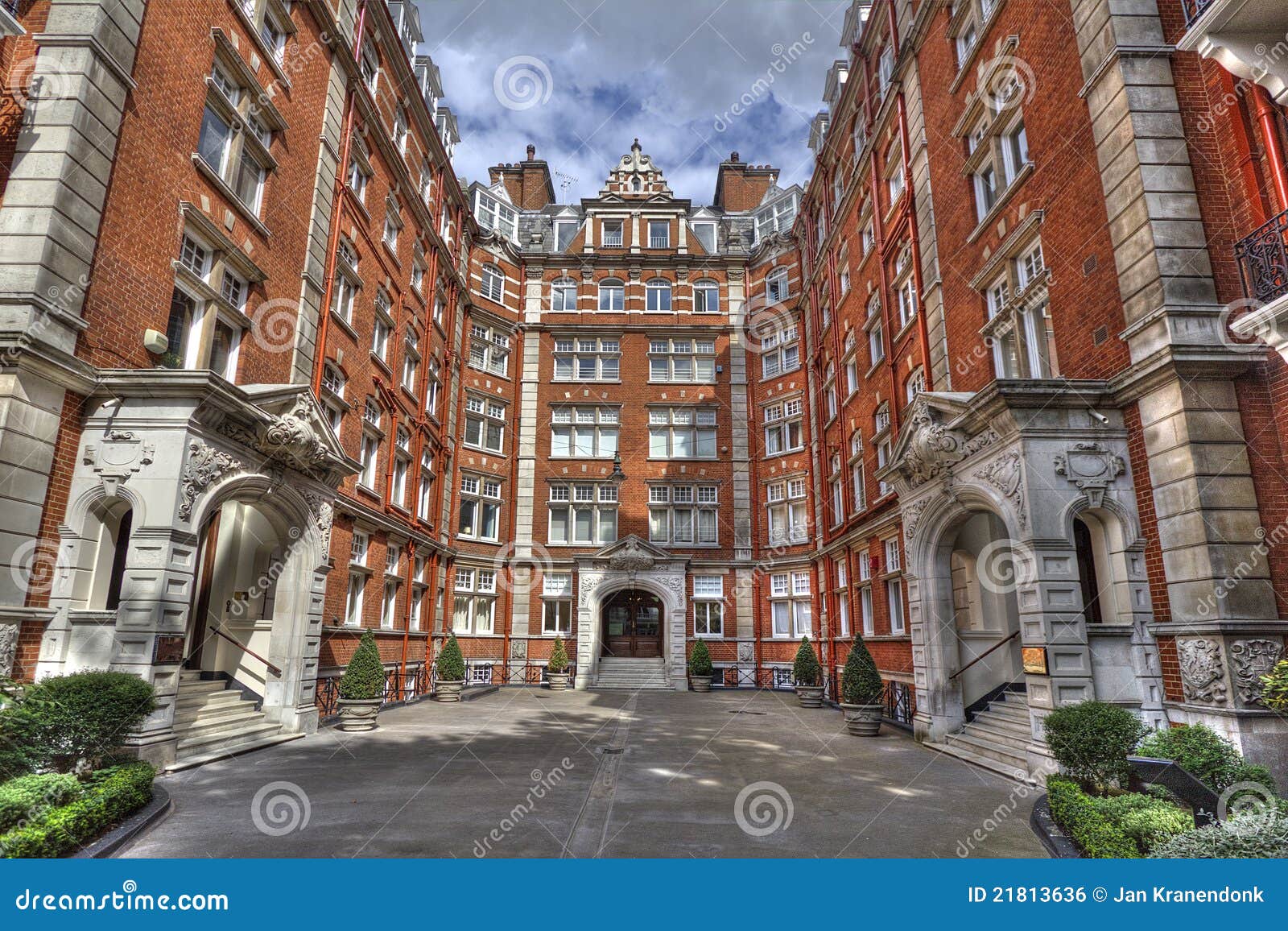 Kensington, London stock photo. Image of british, front - 21813636