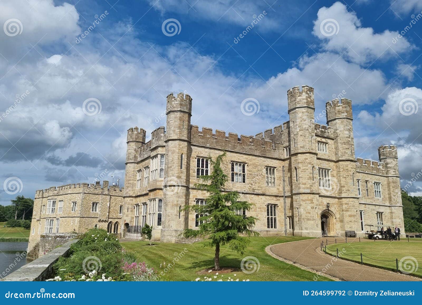 Kent, England, June 15, 2022: the Famous Leeds Castle in England ...