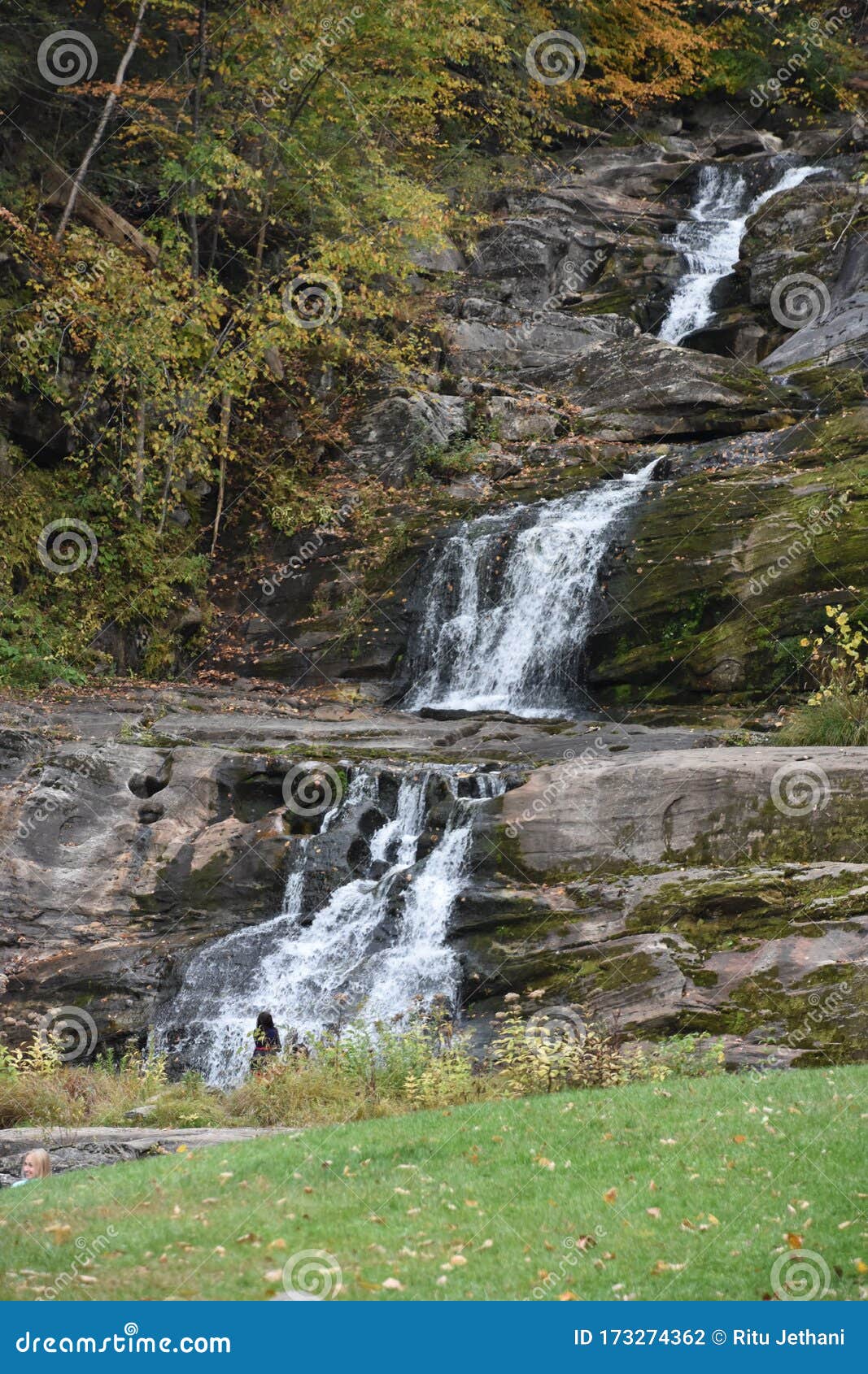 Kent Falls State Park in Kent, Connecticut Stock Photo - Image of hills ...