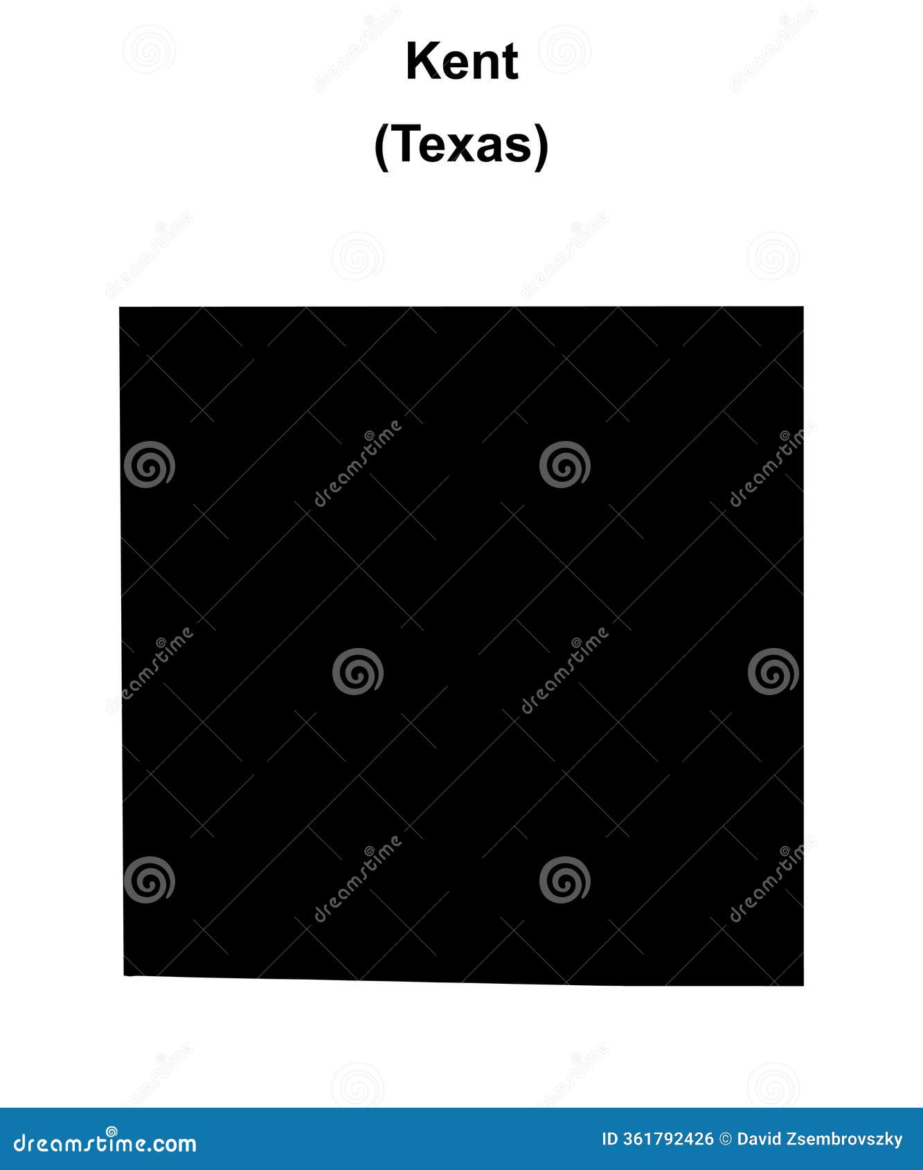 Kent outline map stock illustration. Illustration of texas - 361792426