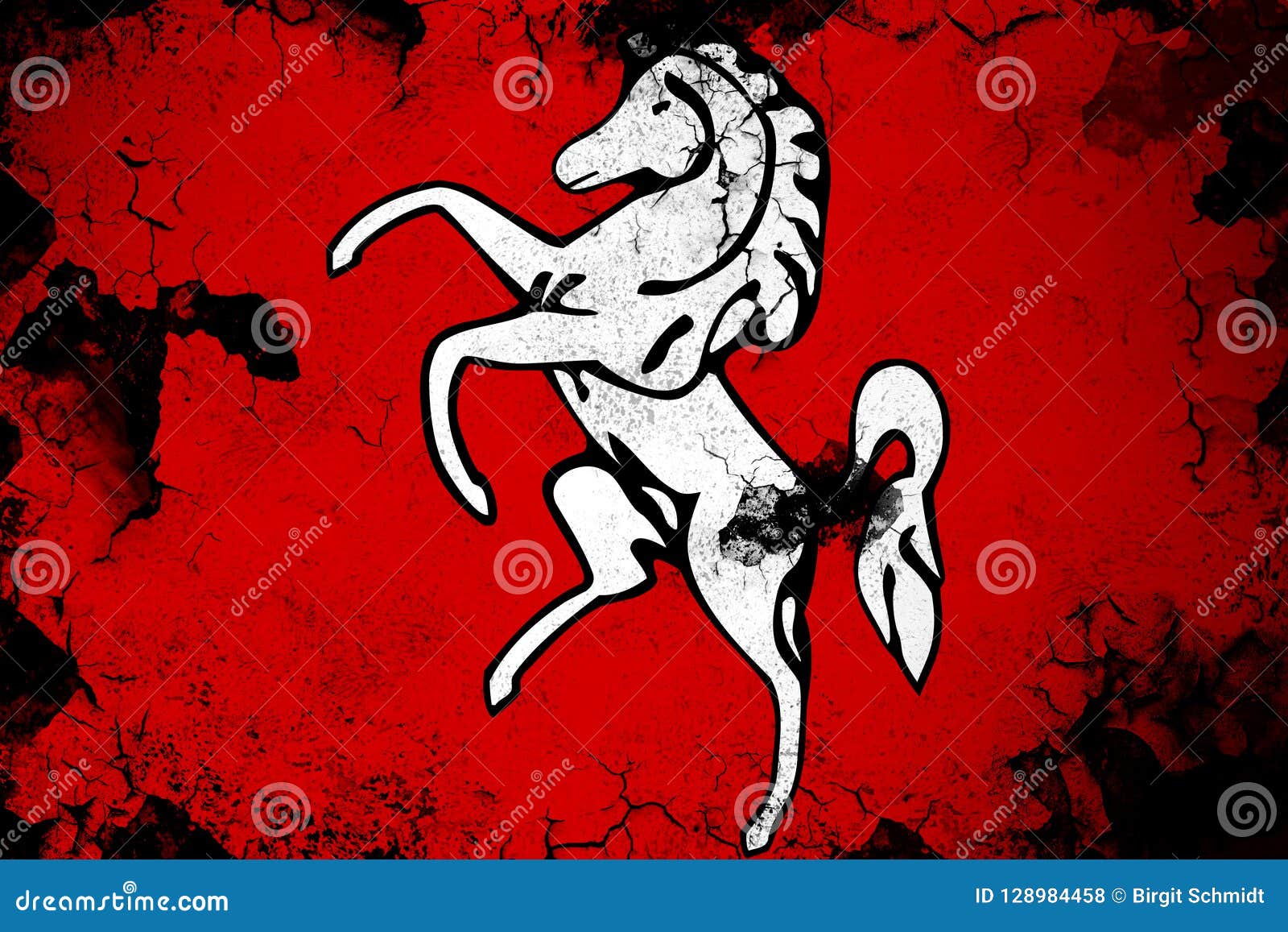 Kent Flag Illustration | CartoonDealer.com #128966272