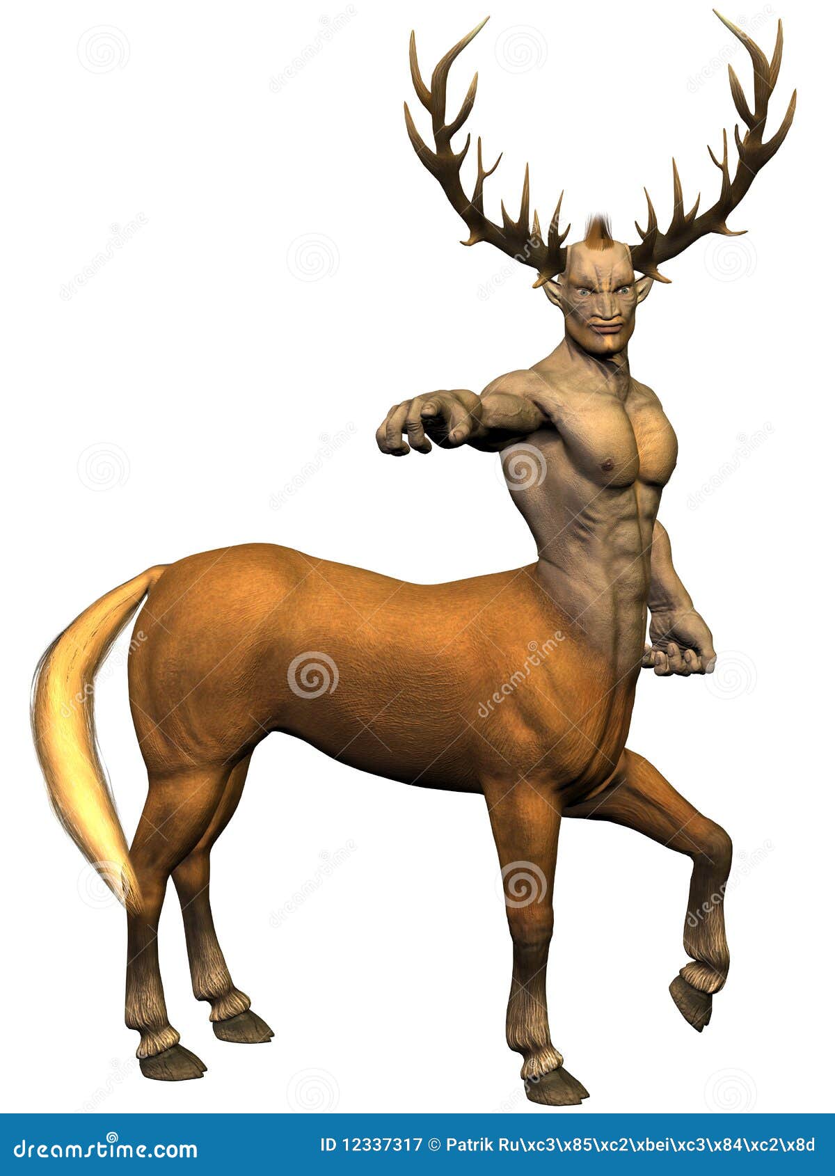 Kentaur stock illustrationer. Illustration av natur, varelse - 12337317