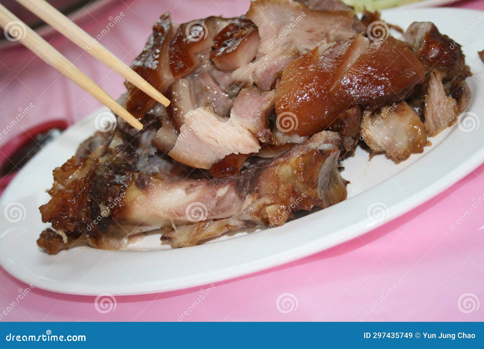 Sweet And Plump Braised Pork Trotters Stock Image Image Of Tender Skills 297435749