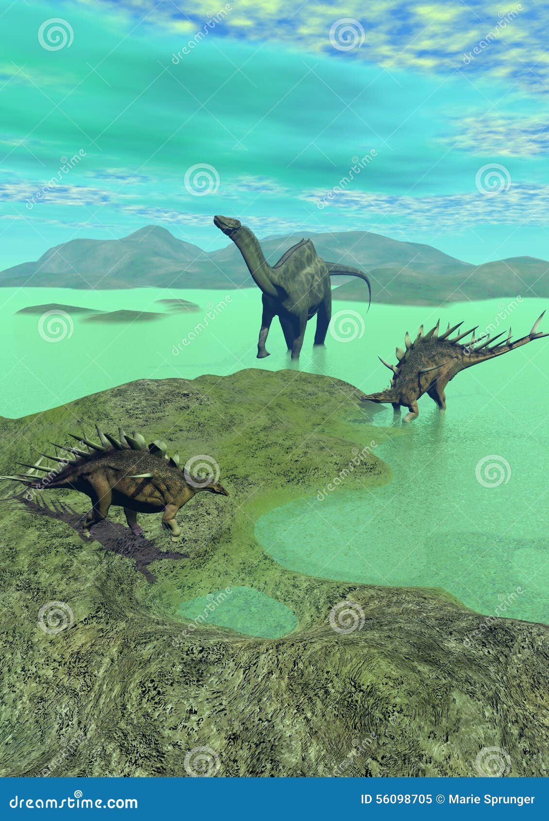 Dicraeosaurus Dinosaur Tail Royalty-Free Stock Photo | CartoonDealer ...