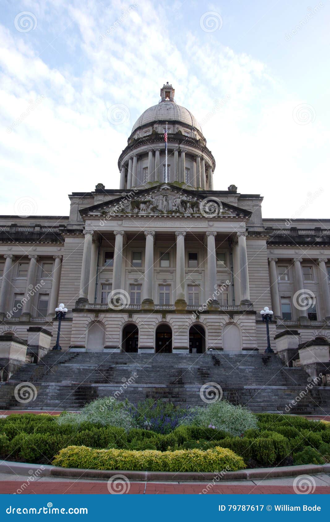 Kentucky State Capitol Building Stock Image - Image of relief, front ...