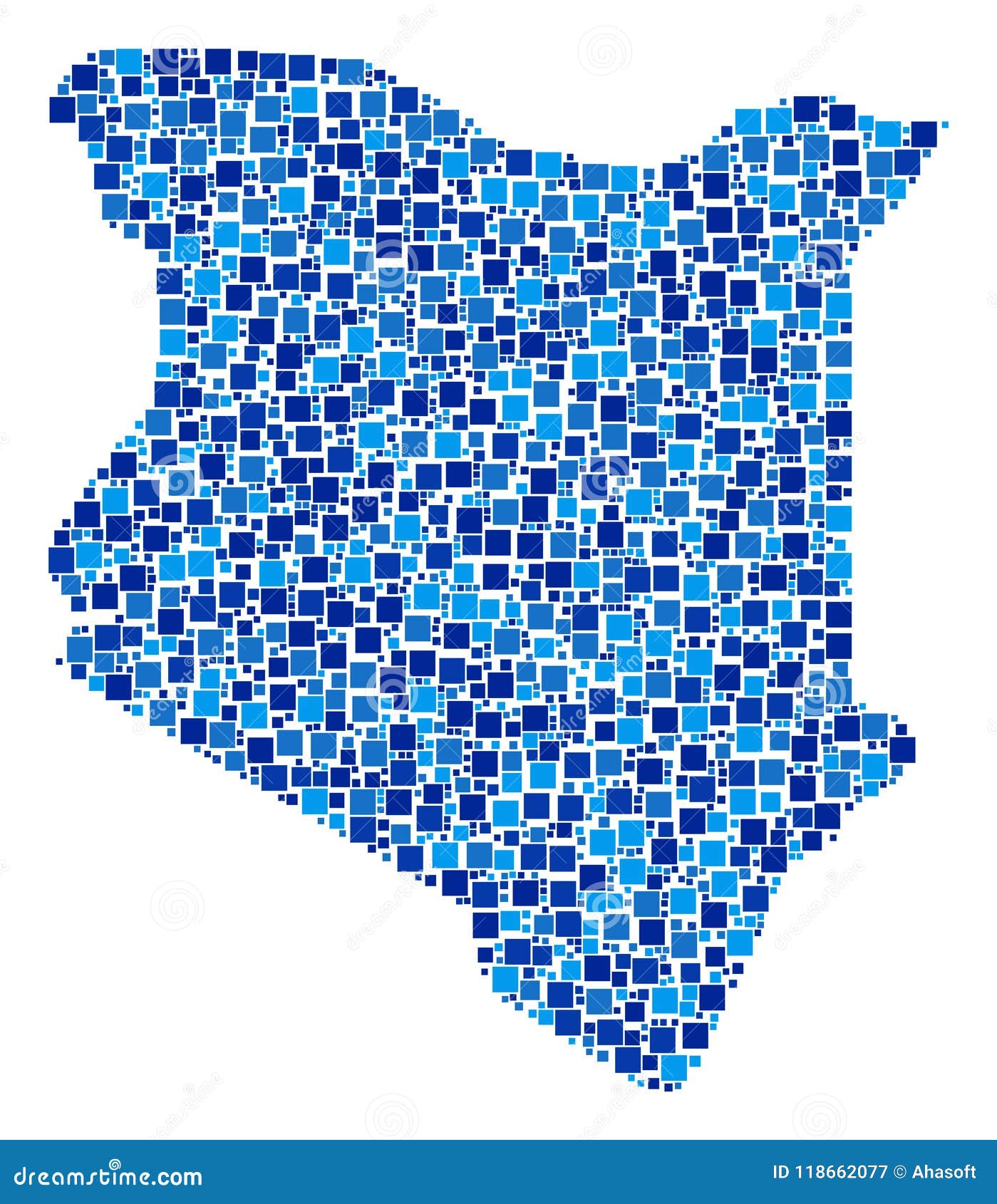 Kenya Map Mosaic of Pixels stock vector. Illustration of symbol - 118662077