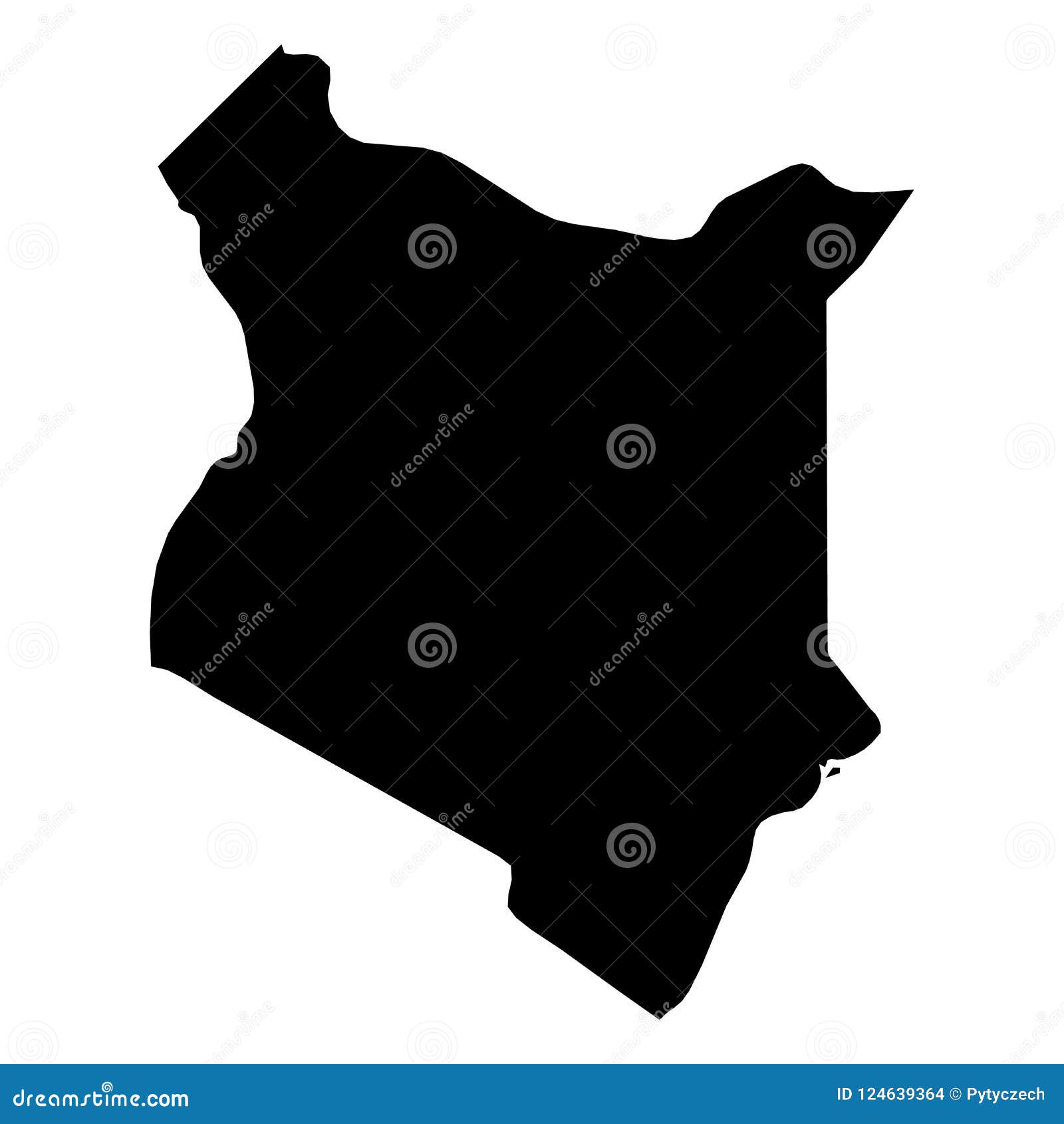 Kenya Silhouette Skyline, Vector City, Kenyan Linear Architecture ...
