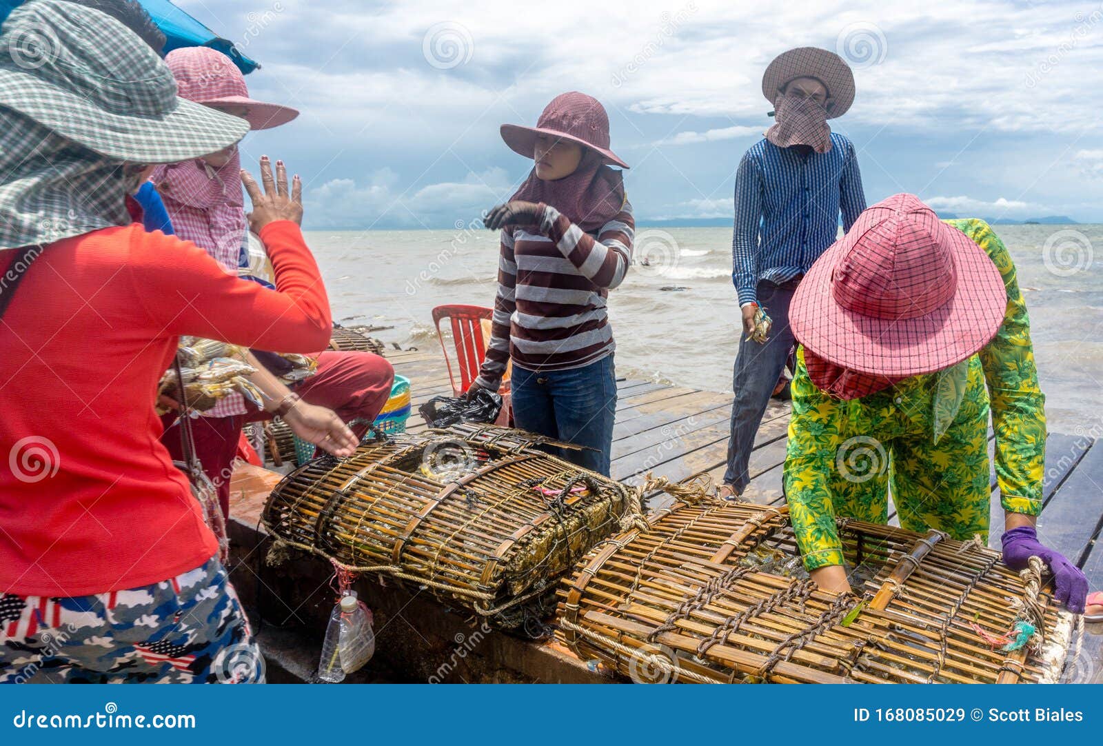 Kep, Cambodia editorial stock image. Image of food, kepcambodia - 168085029