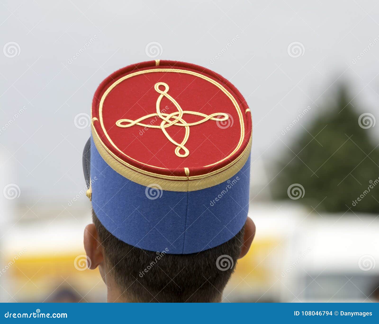 Kepi imagen de archivo editorial. Imagen de sombrero - 108046794