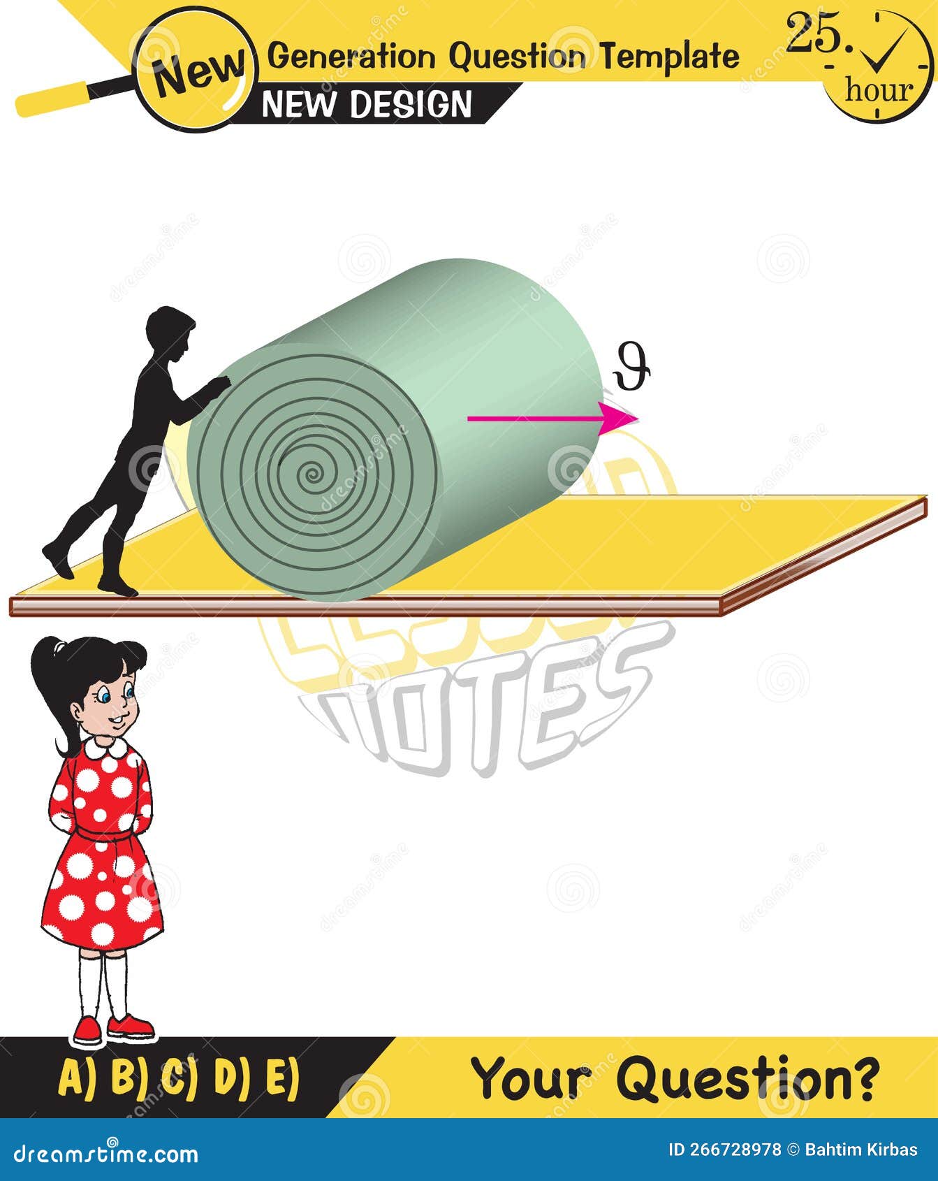 Physics, Force and Motion, Support and Motion, Thrust and Linear ...