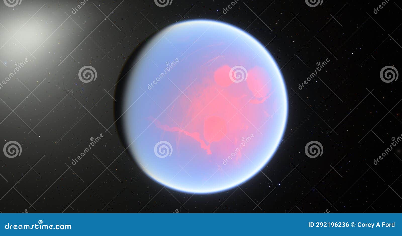 Kepler Planet 100 C Exoplanet Stock Photo - Image of astronomy, scenery ...