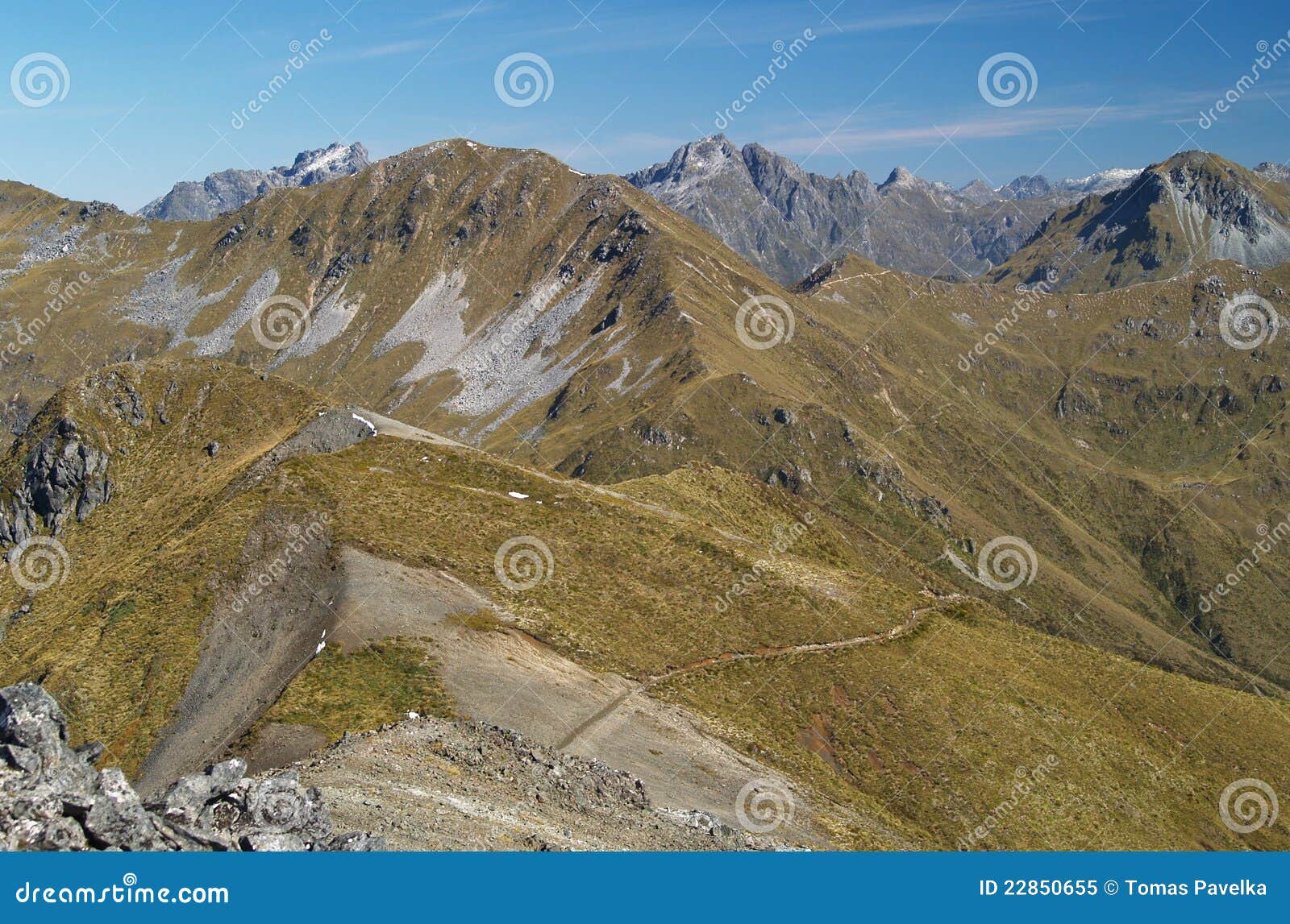 Kepler track stock image. Image of summit, brown, mountain - 22850655