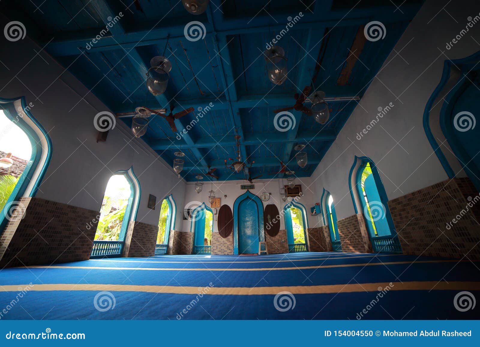 The Traditional Mosque In Indonesia Masjid Demak Stock Photography ...
