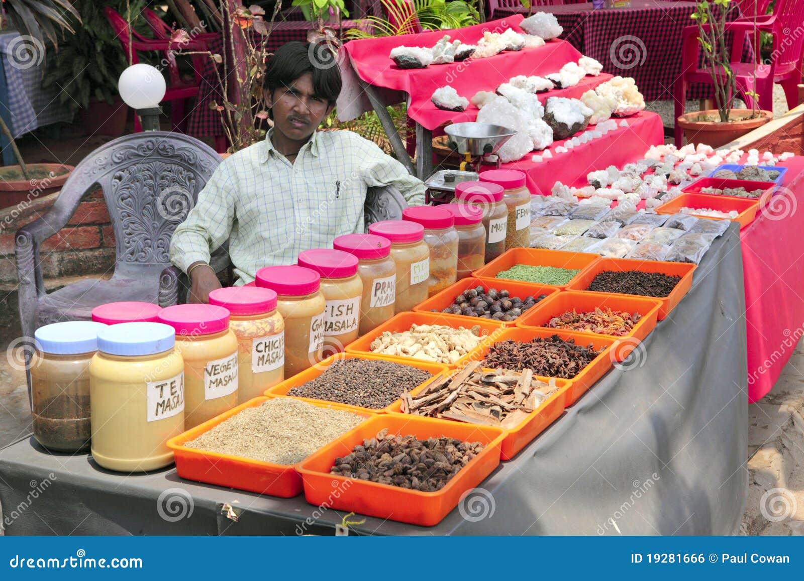Kerala spice stall editorial photo. Image of indian, selling - 19281666