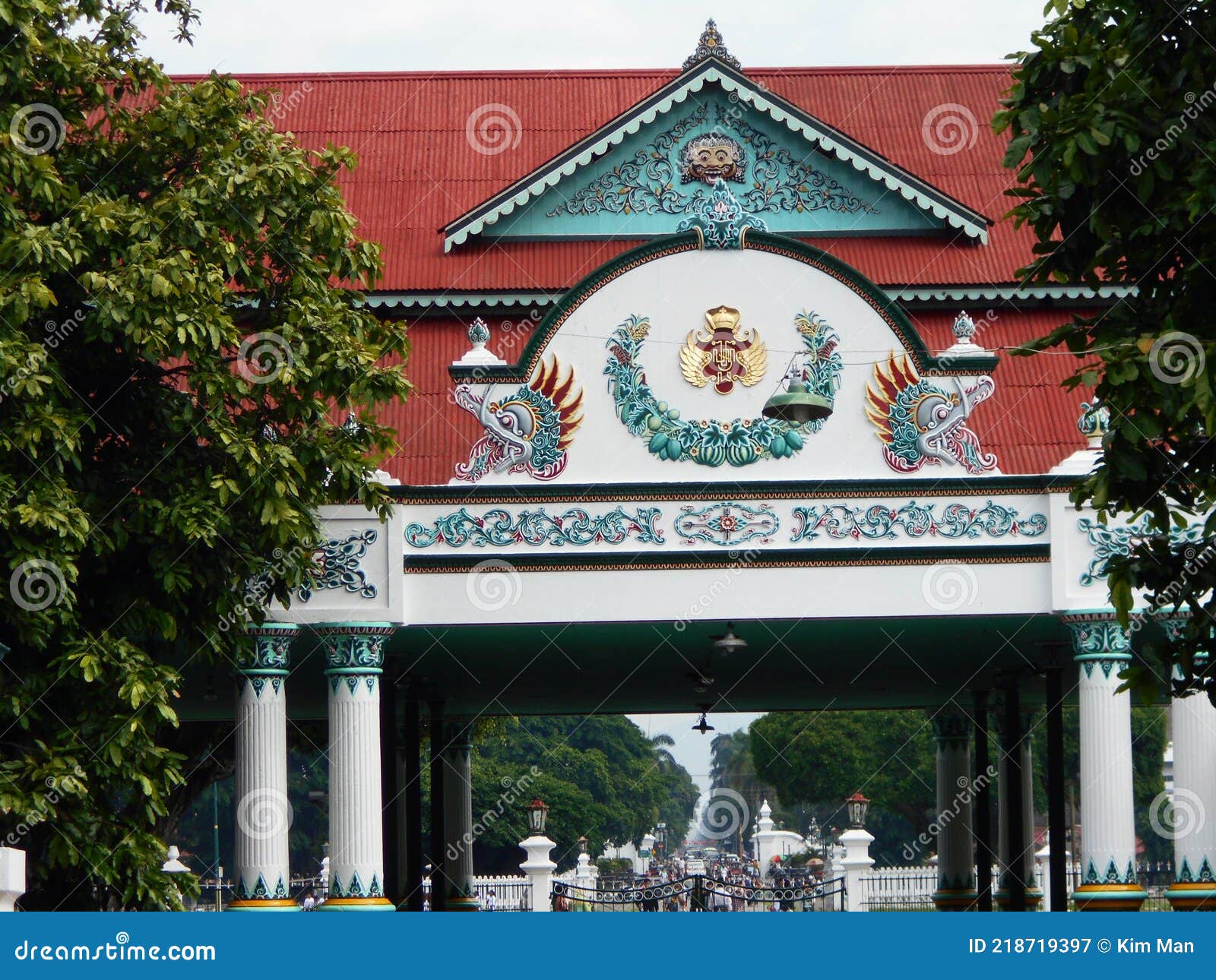 Keraton Palace in Yogyakarta, Indonesia Stock Image - Image of building ...