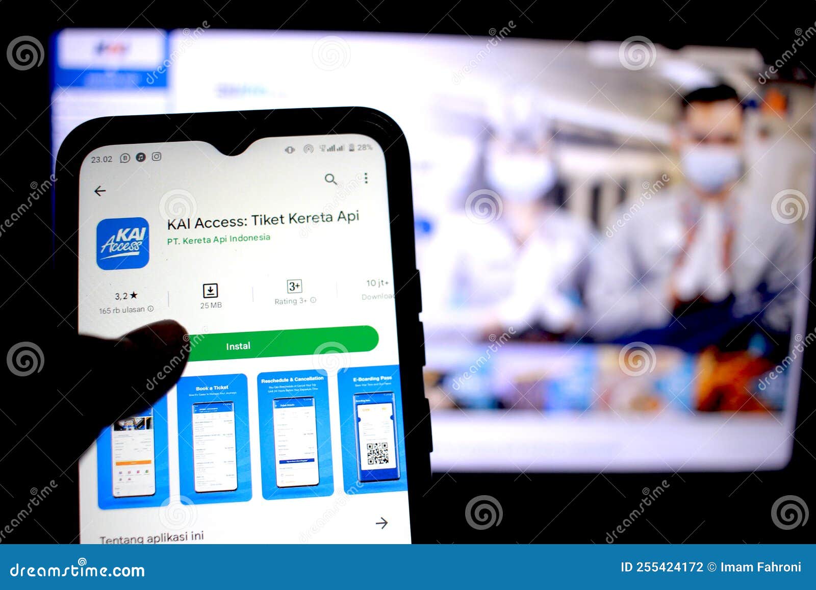 Kereta Api Indonesia Access (KAI Access) Editorial Photography - Image ...