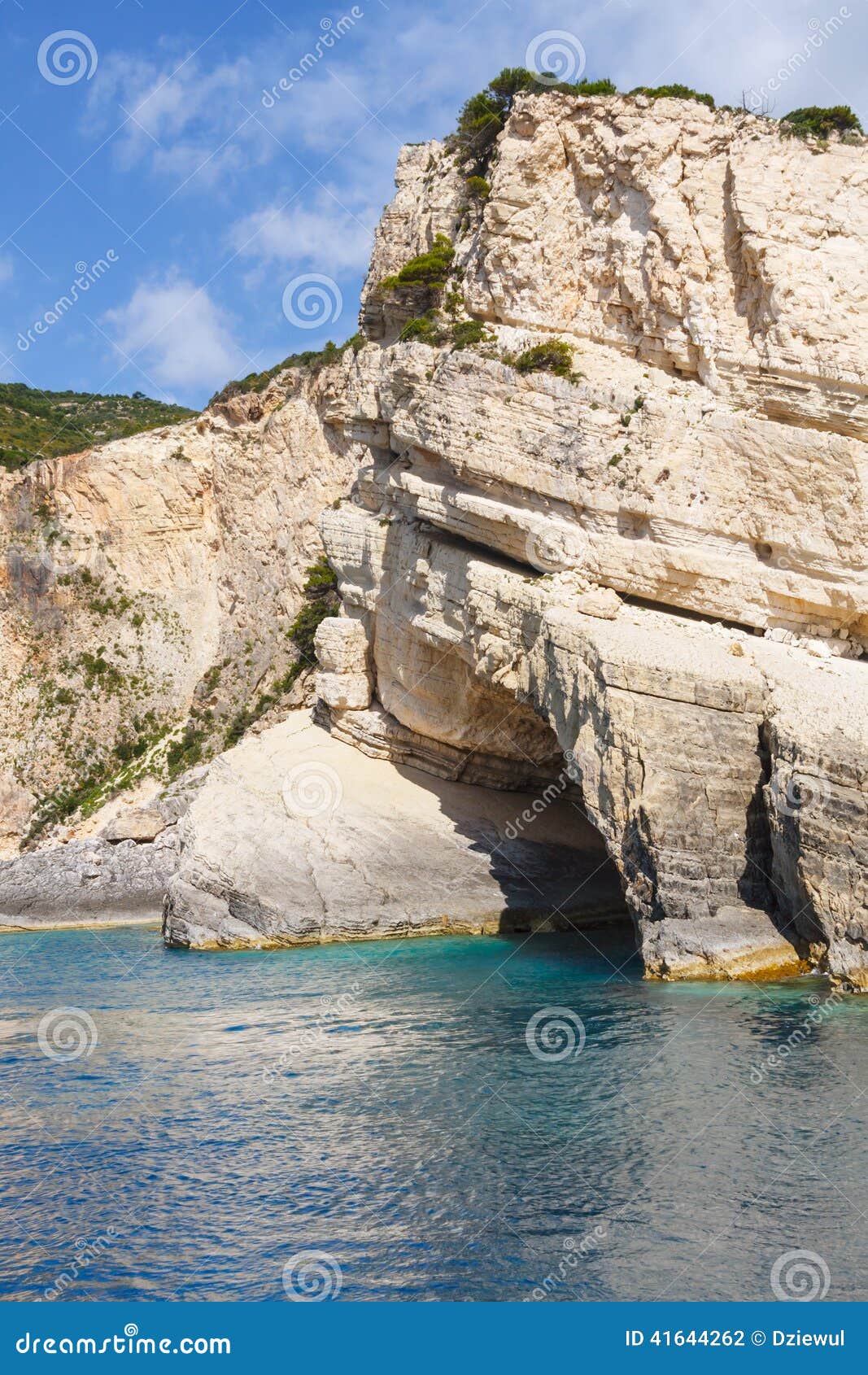 Keri caves on Zakynthos stock photo. Image of peaceful - 41644262