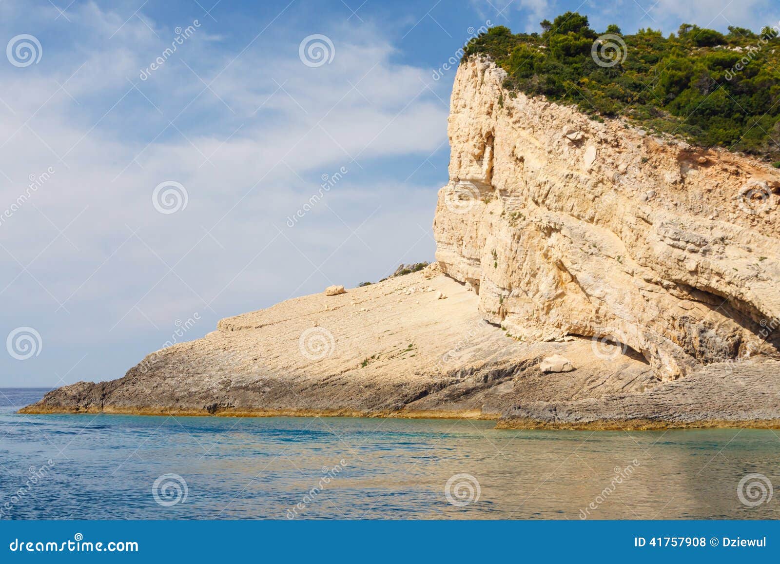 Keri caves on Zakynthos stock photo. Image of liquid - 41757908