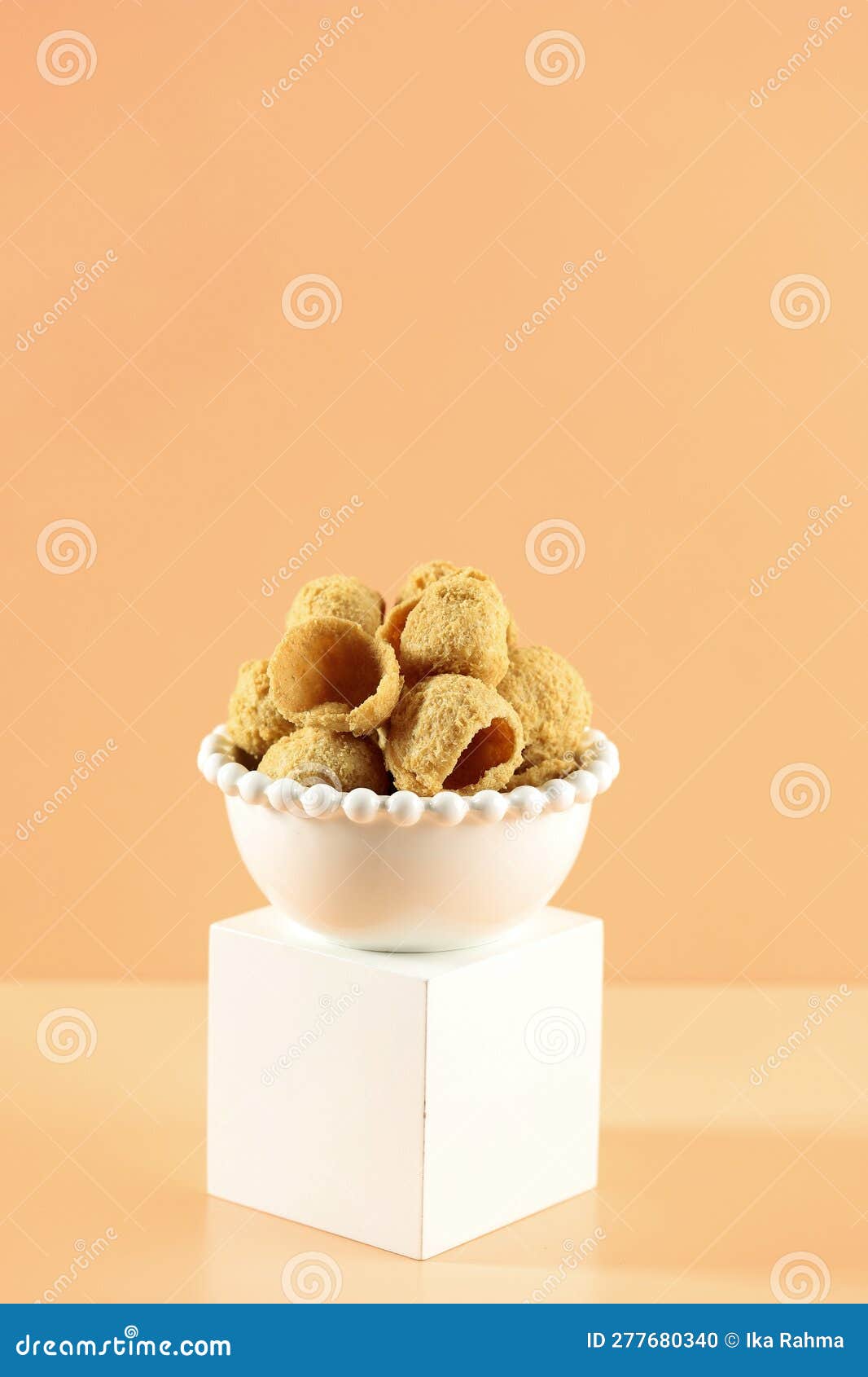 Keripik Tahu Kediri, Crispy Tofu Crackers Ball from Kediri, East Java ...