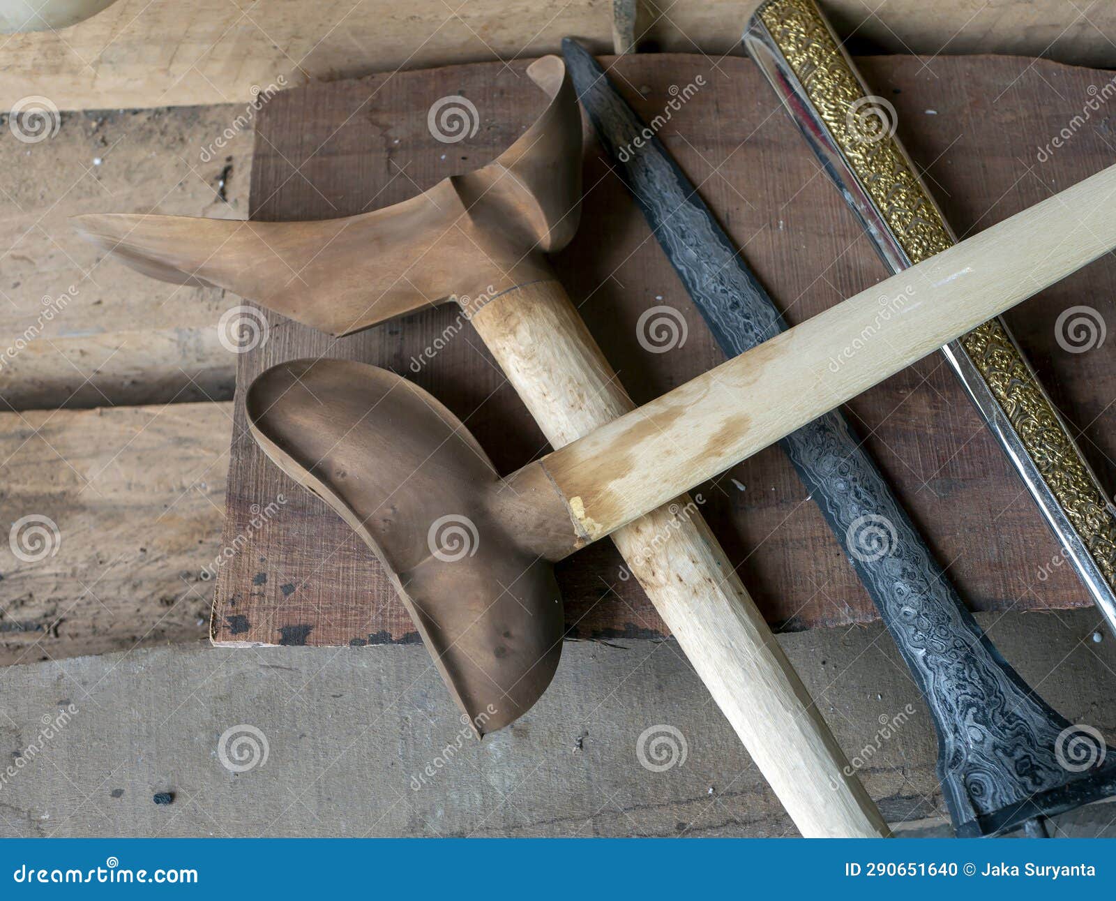 Keris, Kris, Ceremonial Knife, Asymmetrical Dagger Sheath from the Java ...