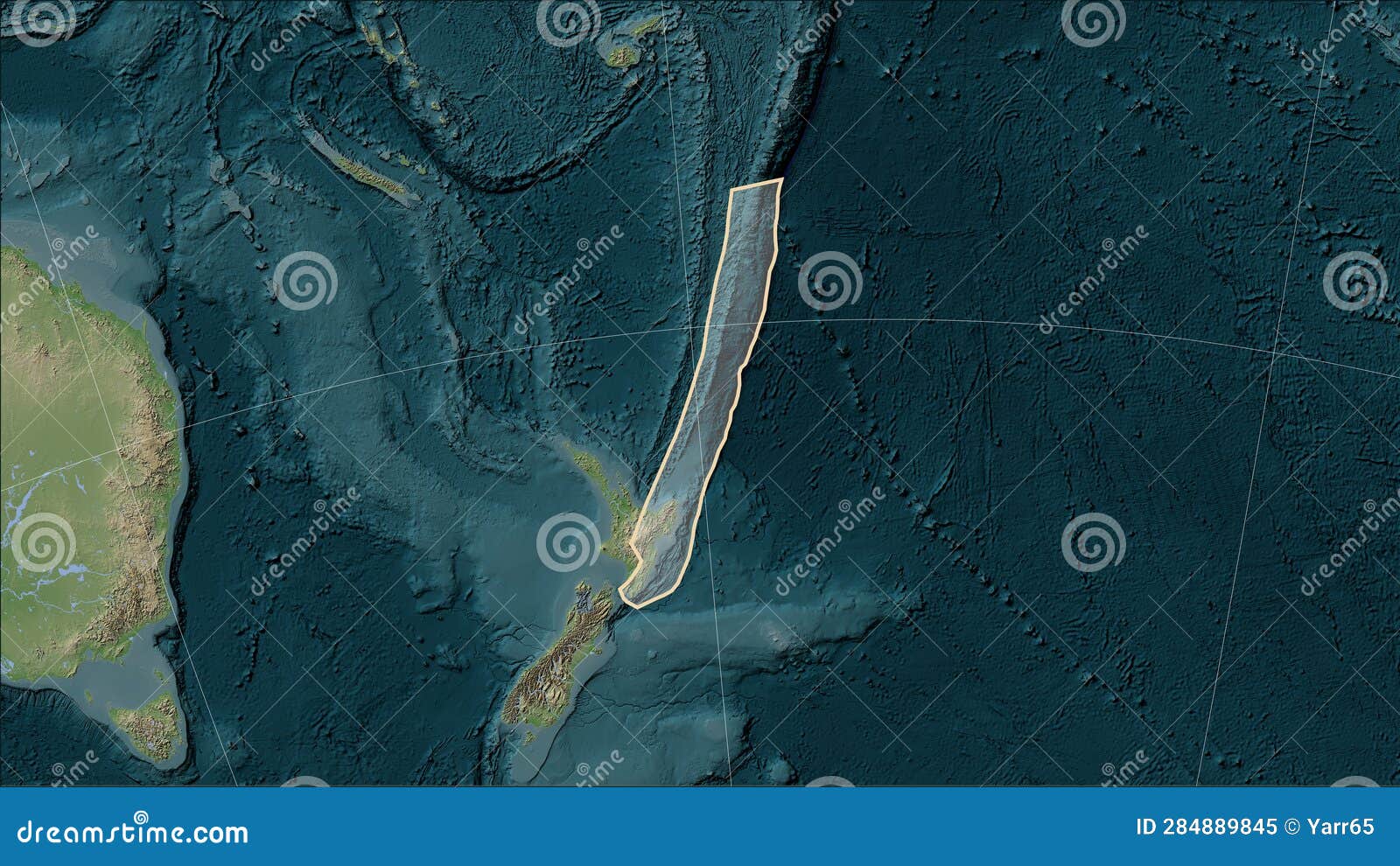 Kermadec Tectonic Plate. Wiki Map Stock Illustration - Illustration of ...