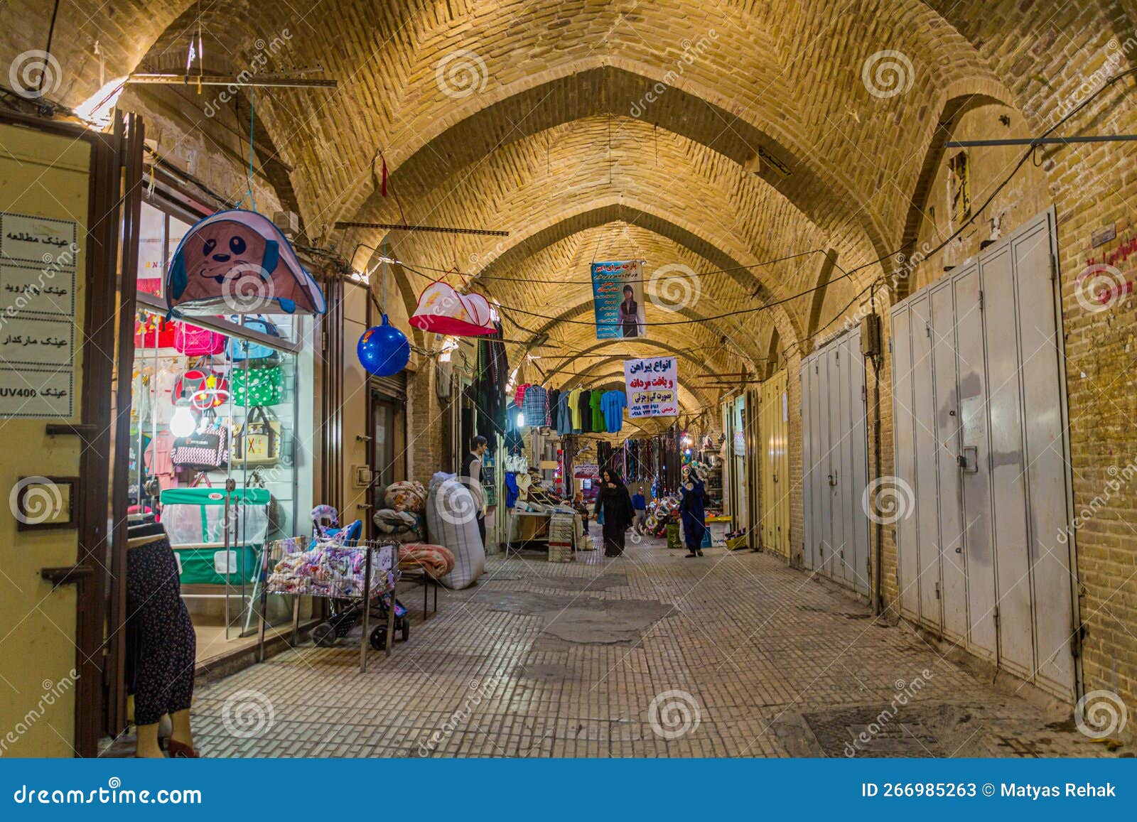 KERMANSHAH, IRAN - JULY 11, 2019: View of the Covered Bazaar in ...
