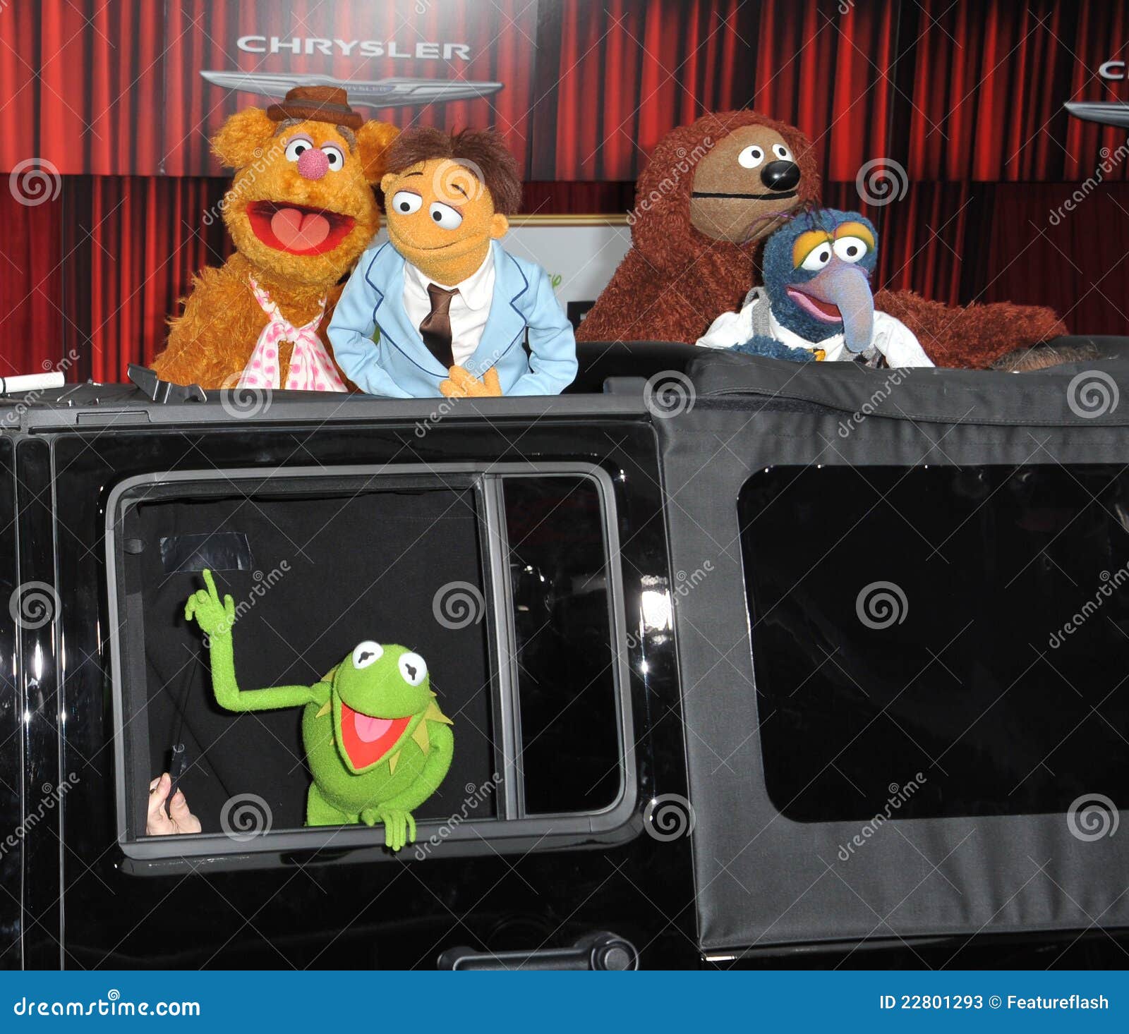 Kermit la rana, i Muppets, fotografia stock editoriale. Immagine di ...