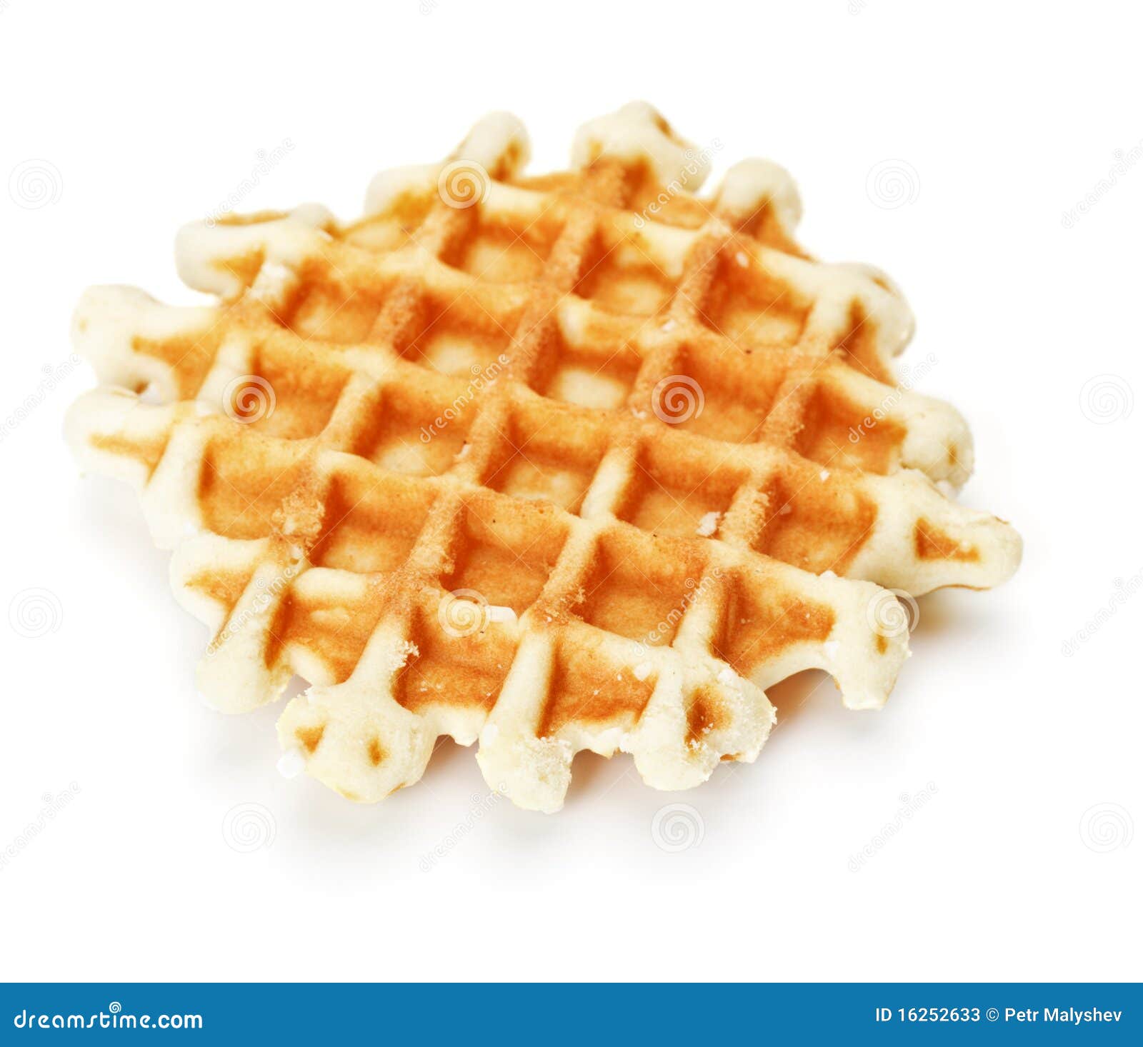 Kernachtige wafel stock afbeelding. Image of maaltijd - 16252633