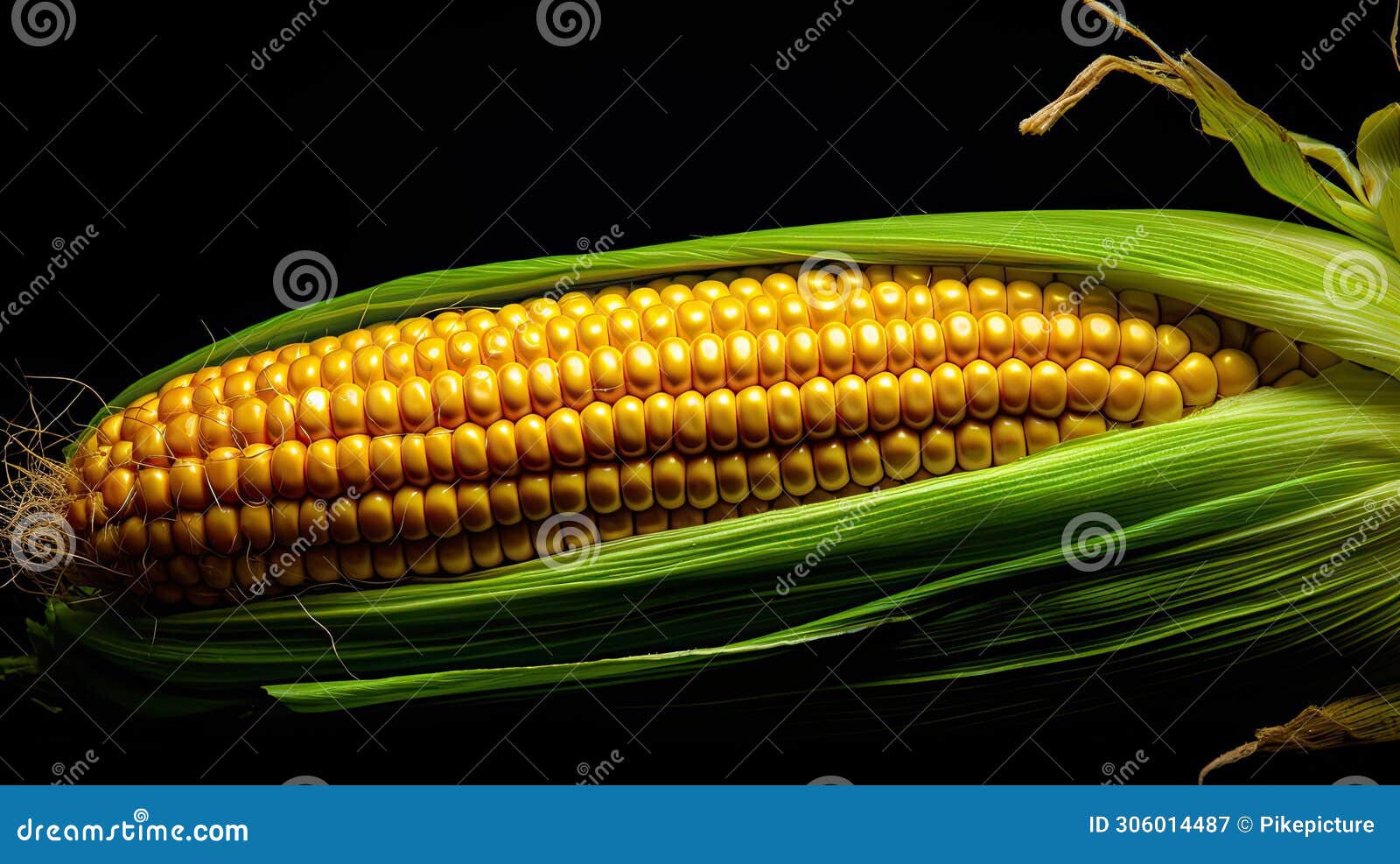 Kernel ear of corn stock illustration. Illustration of yellow - 306014487