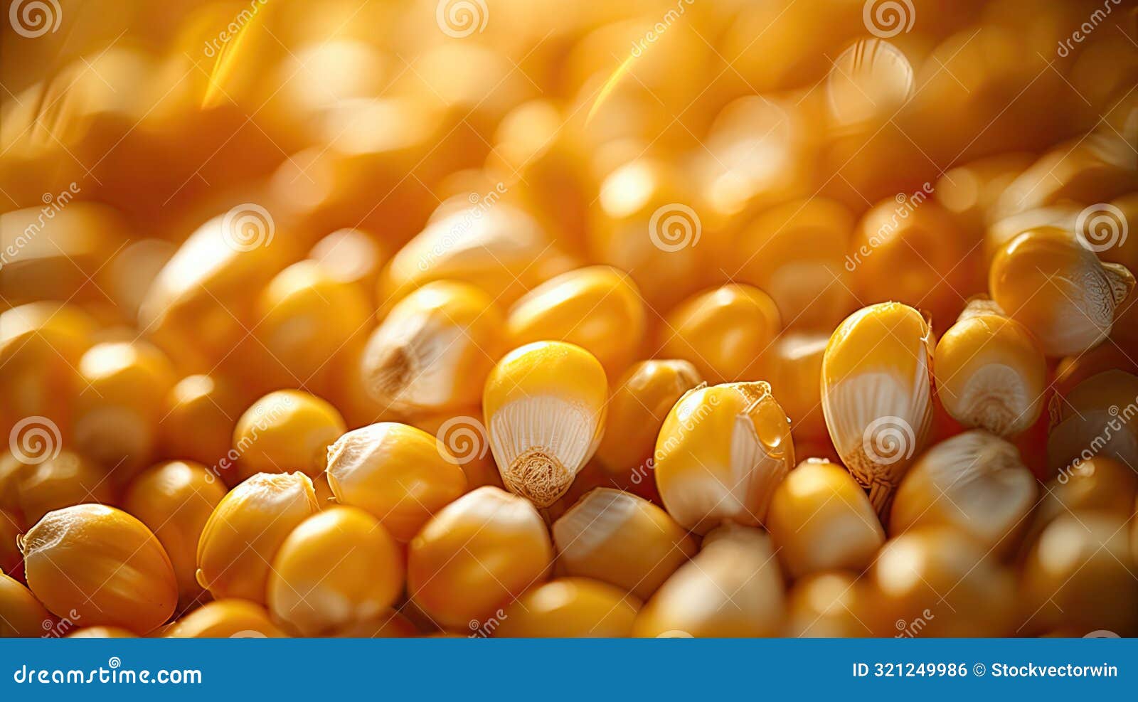 Kernel Seed Corn Background Stock Illustration - Illustration of field ...