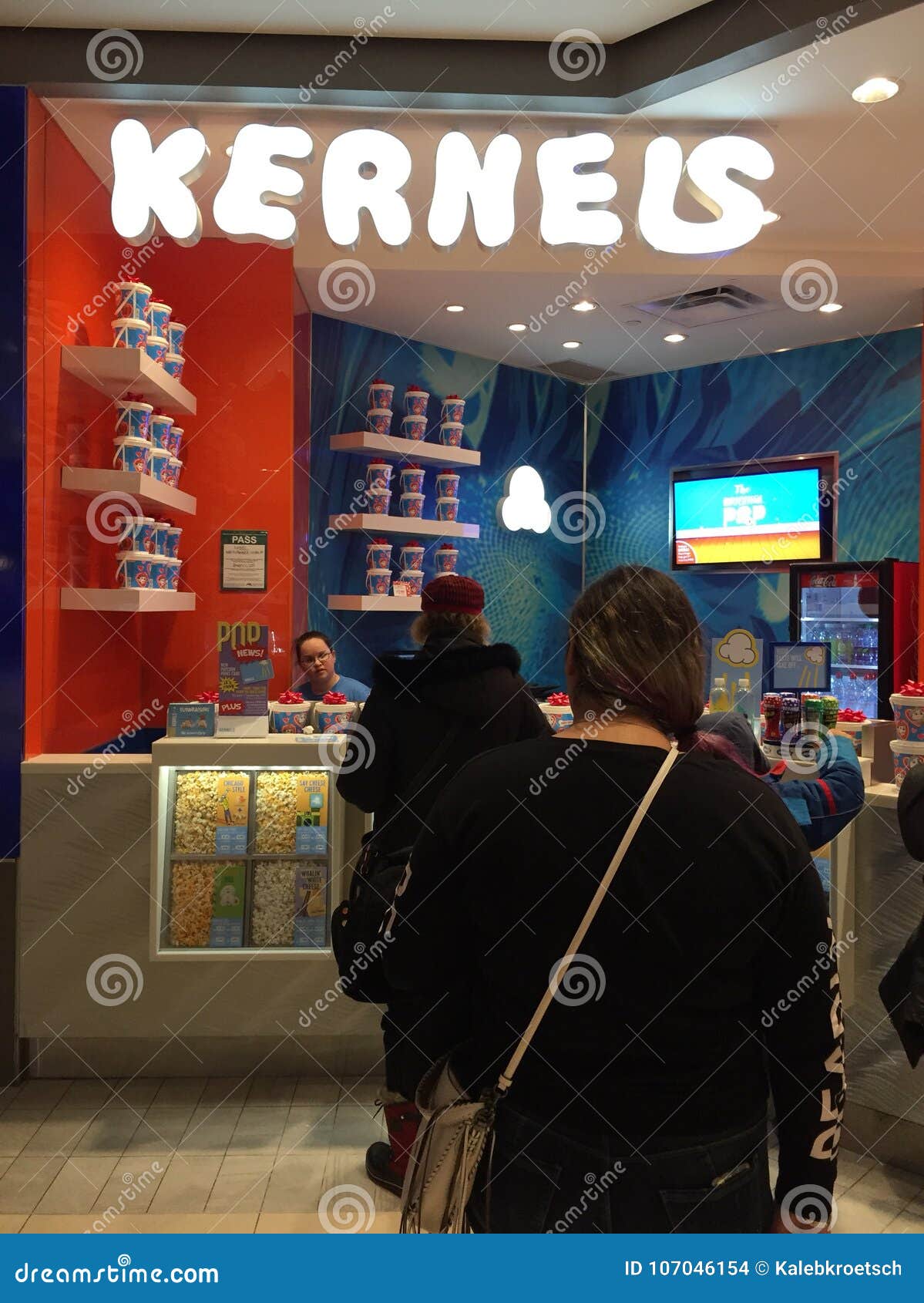 Editorial Photo of Kernels Popcorn Which is a Common Popcorn Retailer ...