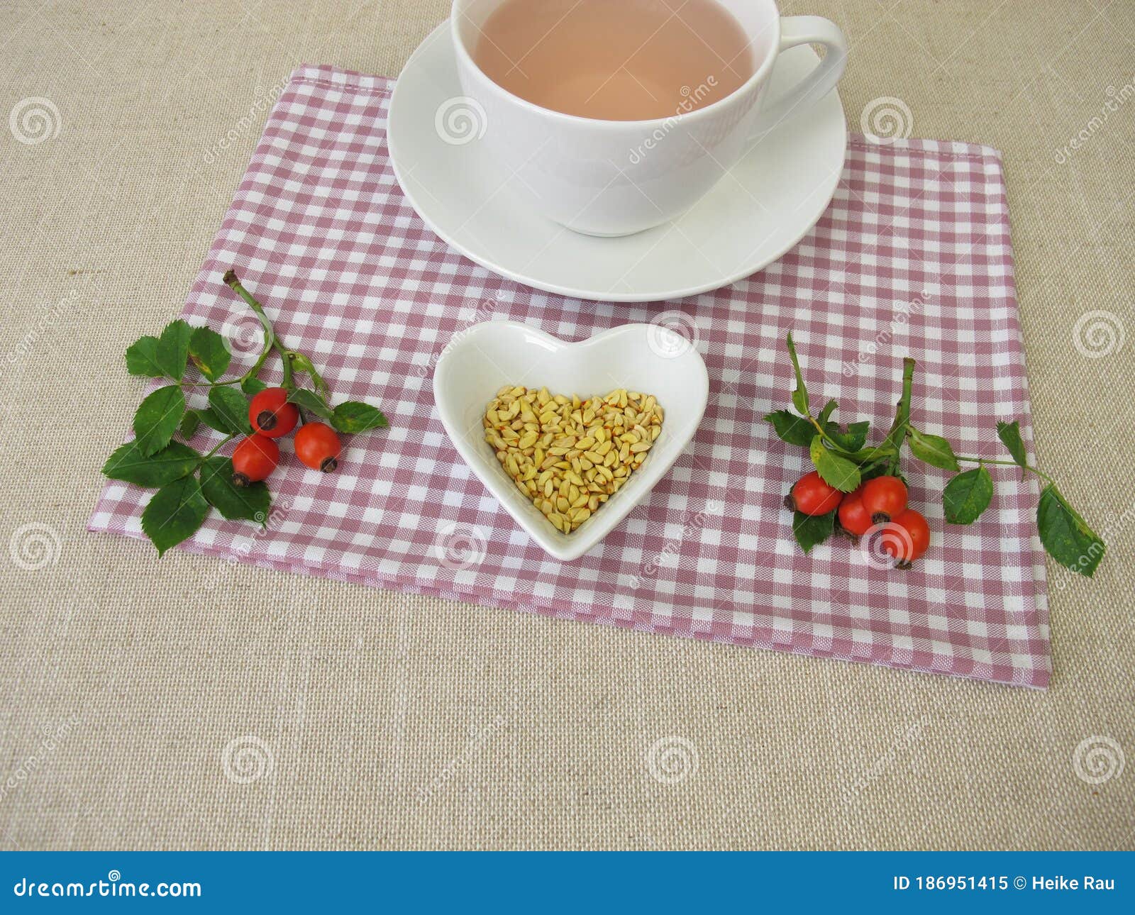 Kernels Tea from Rose Hip Seeds Stock Image - Image of semen, plant ...