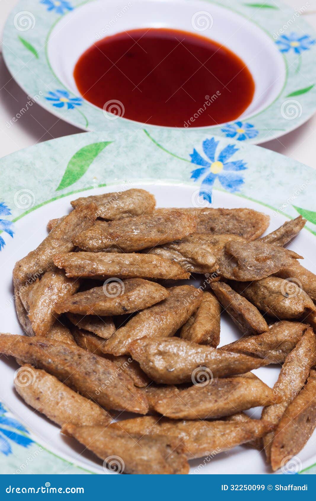 Keropok Lekor immagine stock. Immagine di spuntino, asiatico - 32250099