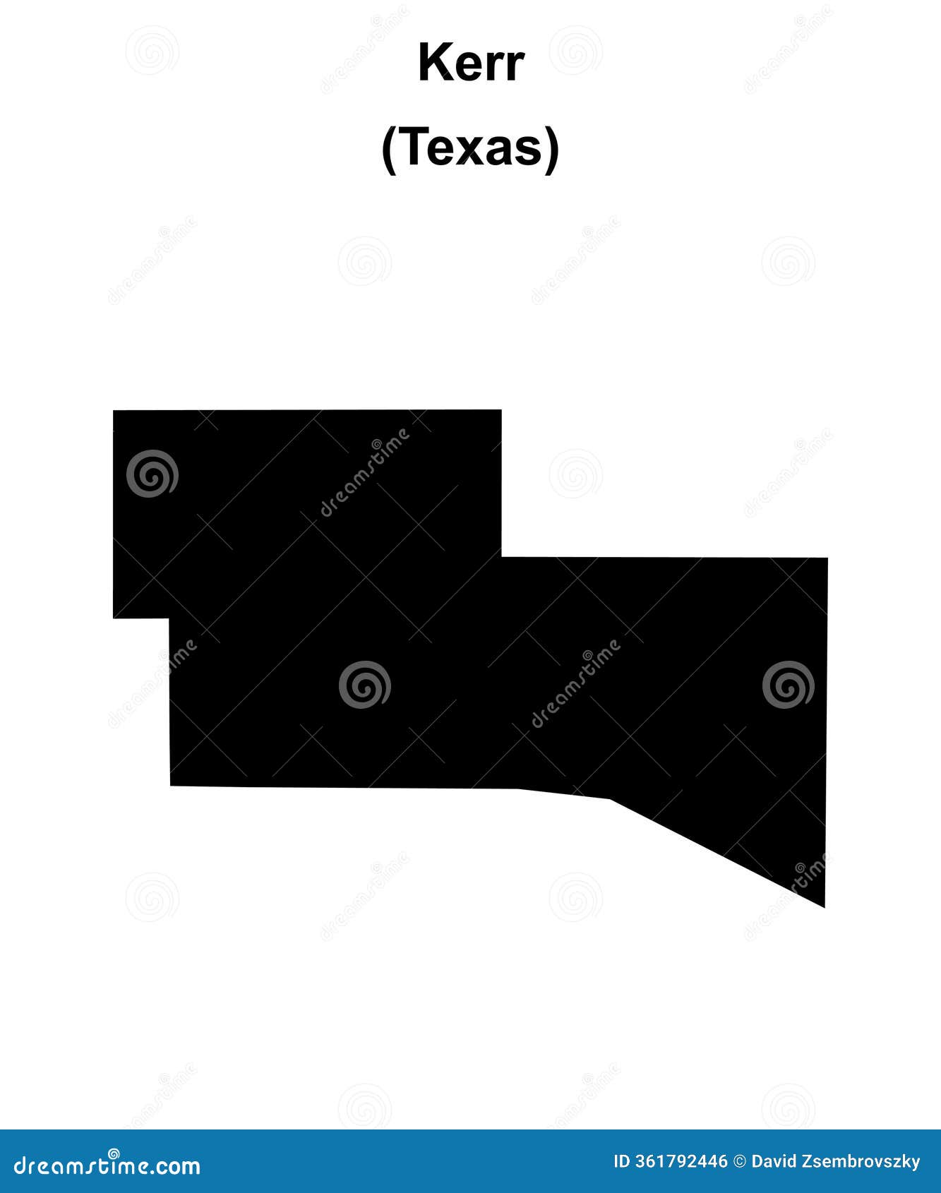 Kerr County, Texas Counties In Texas, United States Of America,USA, U.S ...
