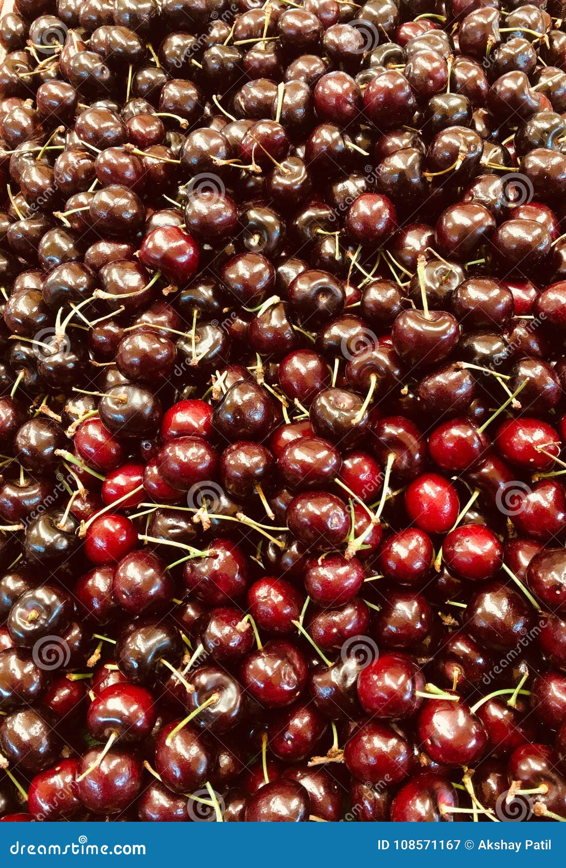 Kers stock afbeelding. Image of kleur, kers, vruchten - 108571167