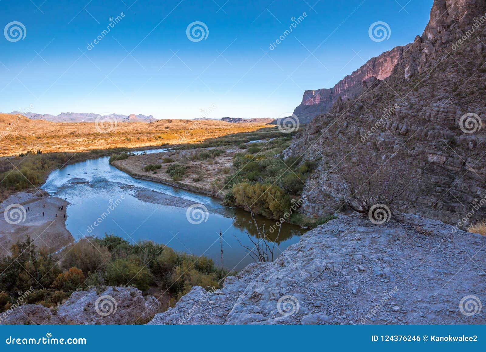 Kerstman Elena Canyon stock foto. Image of park, auteursrecht - 124376246