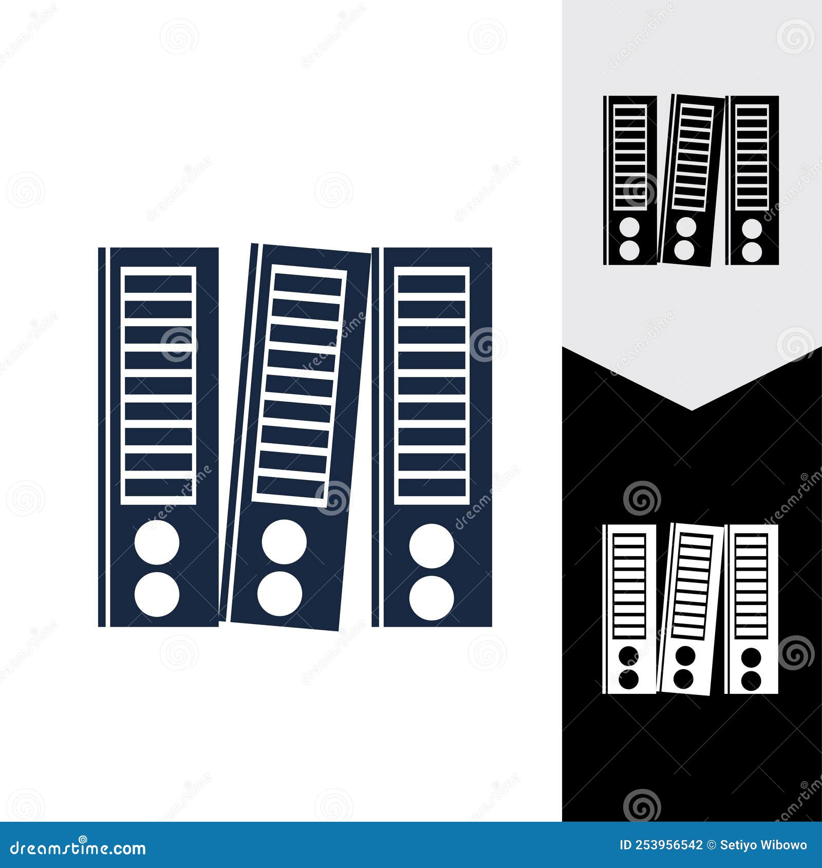 Accounting Book Jurnal Icon Vector Background Stock Vector ...