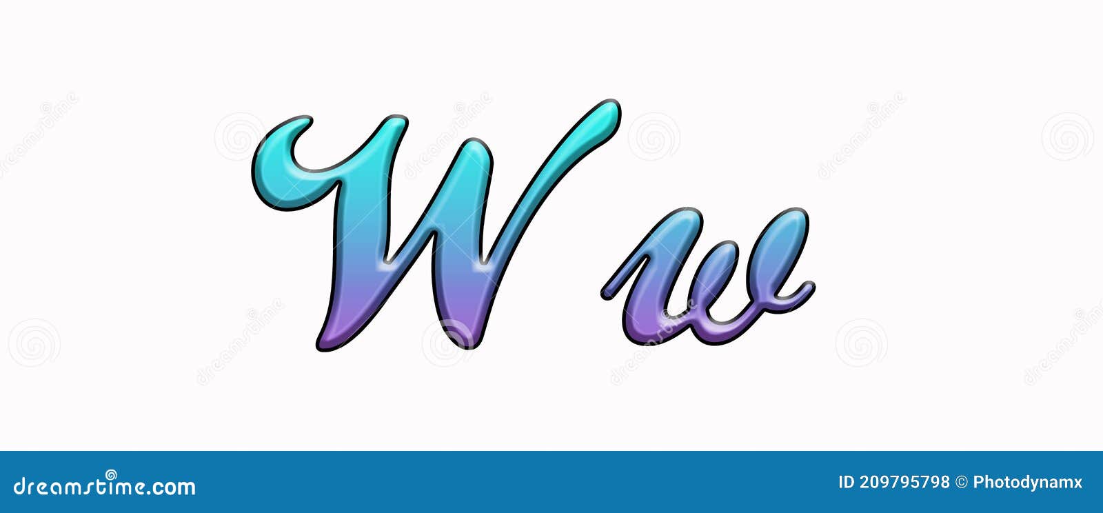 Kestrel English Fonts Gradient Sans Serif Alphabet Letters Calligraphy ...