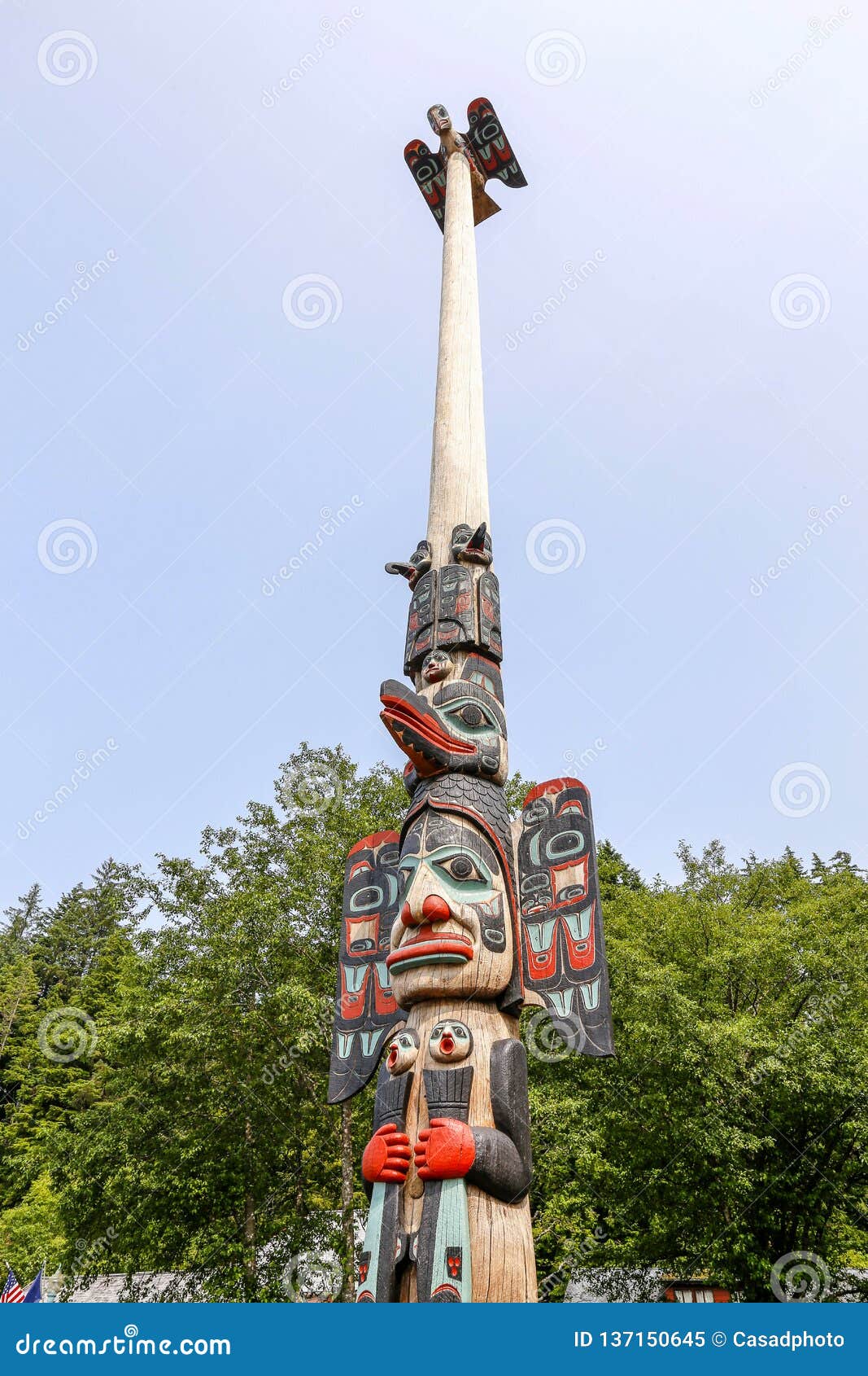 Ketchikan, Alaska, Native Alaskan Tlingit Totem Pole Editorial Photo ... Ketchikan, Alaska, Native Alaskan Tlingit Totem Pole Editorial Photo ...