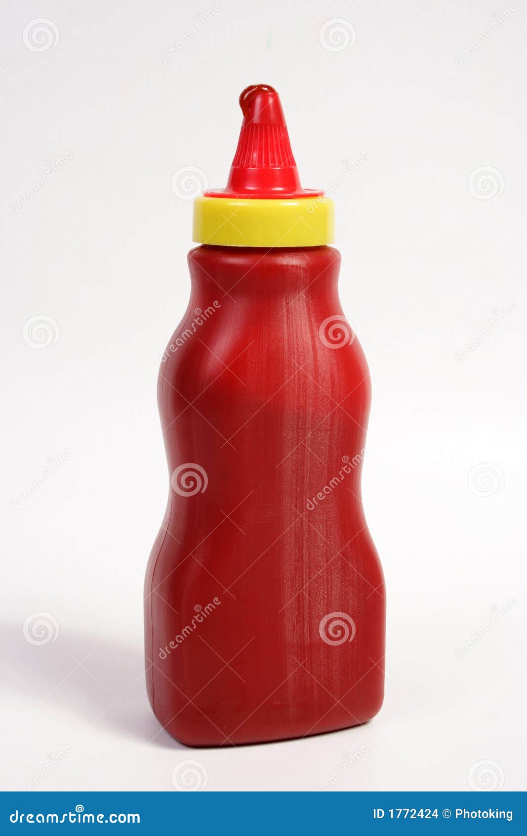 KETCHUP BOTTLE stock photo. Image of transparent, ketchup - 1772424