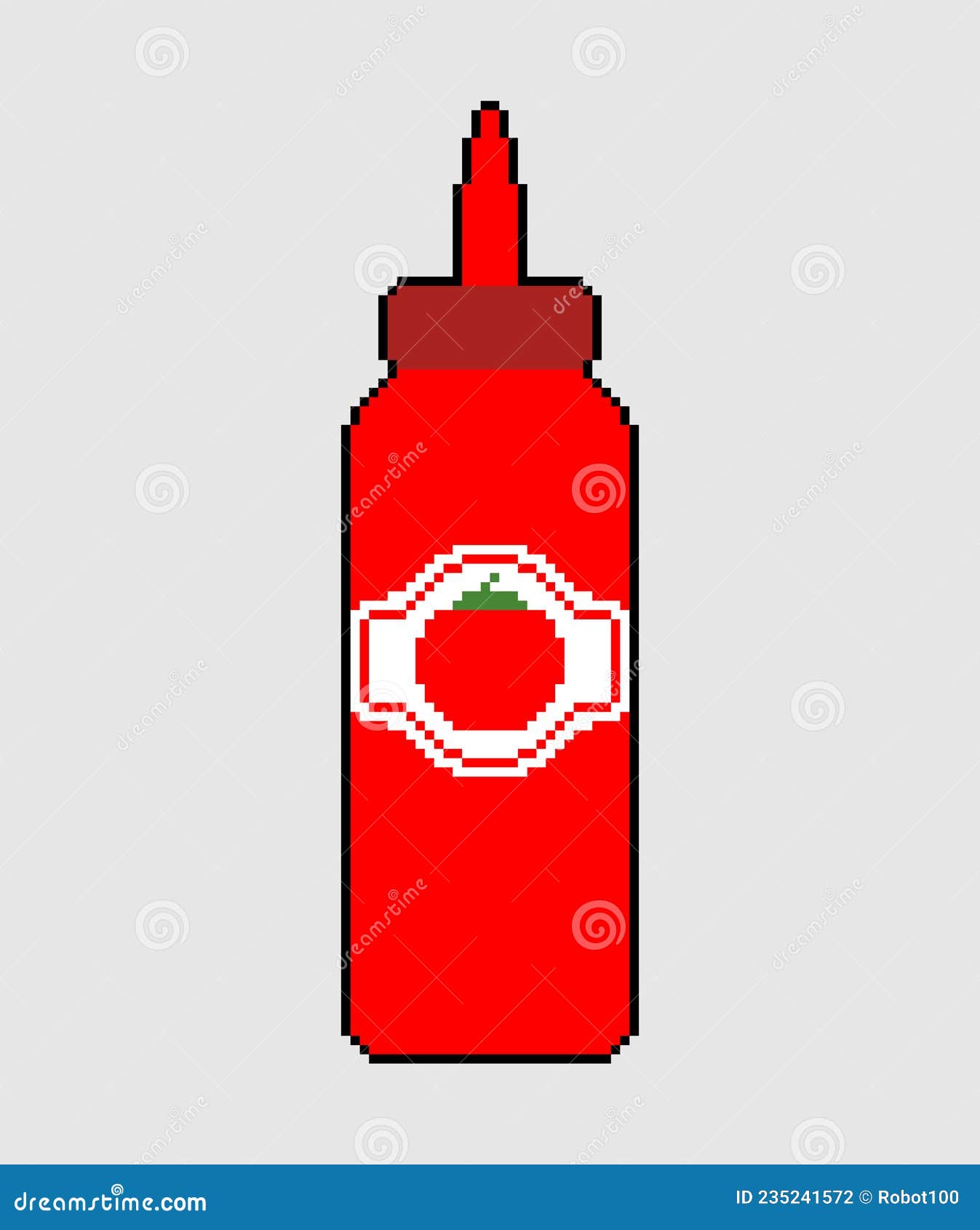 Pixelated 8bit Skull Icon. Side View. 3D Royalty-Free Cartoon ...