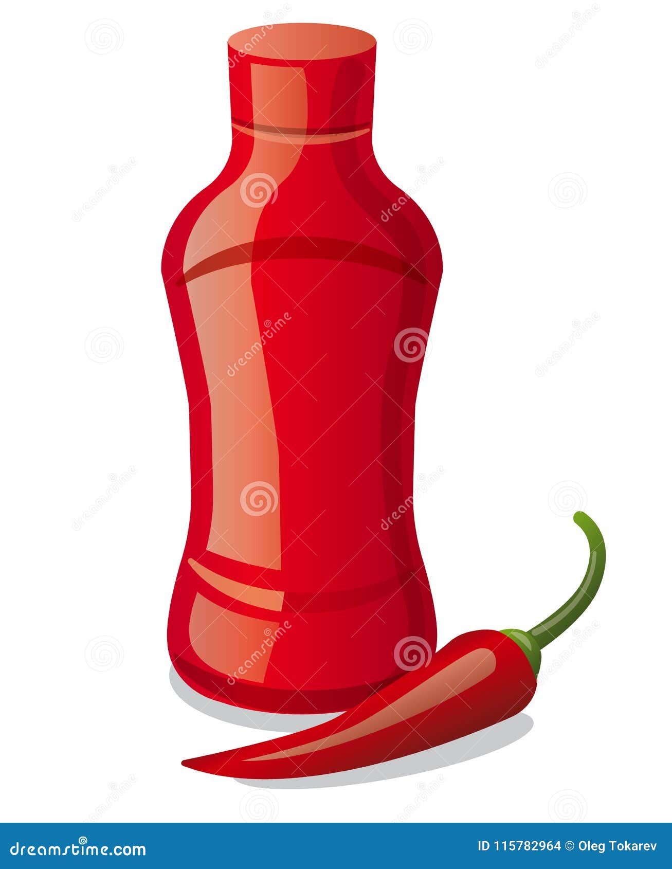 Ketchup and sauce stock vector. Illustration of spice - 115782964
