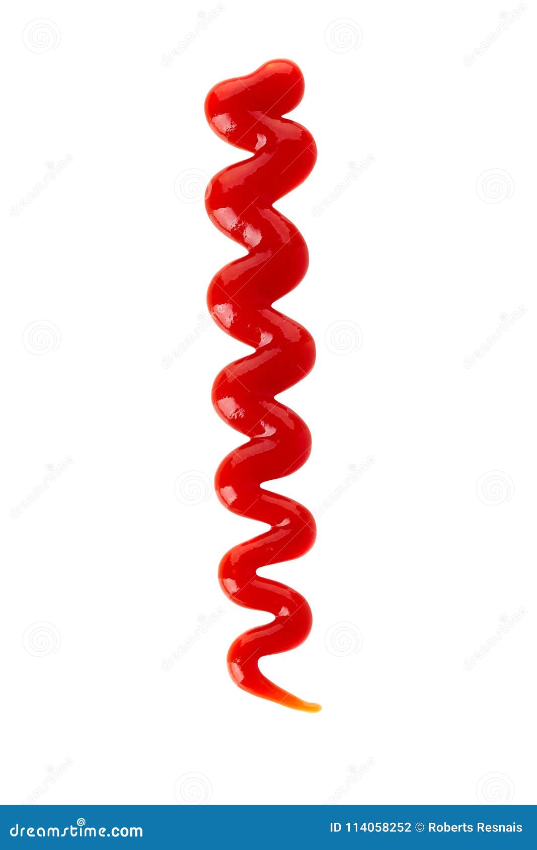Ketchup splash on white stock photo. Image of ketchup - 114058252