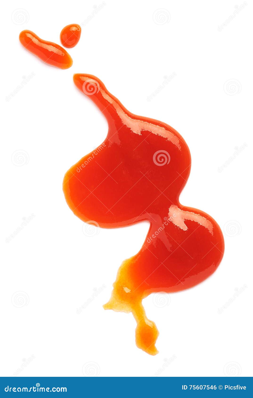 Ketchup stain fleck stock photo. Image of mess, dirt - 75607546