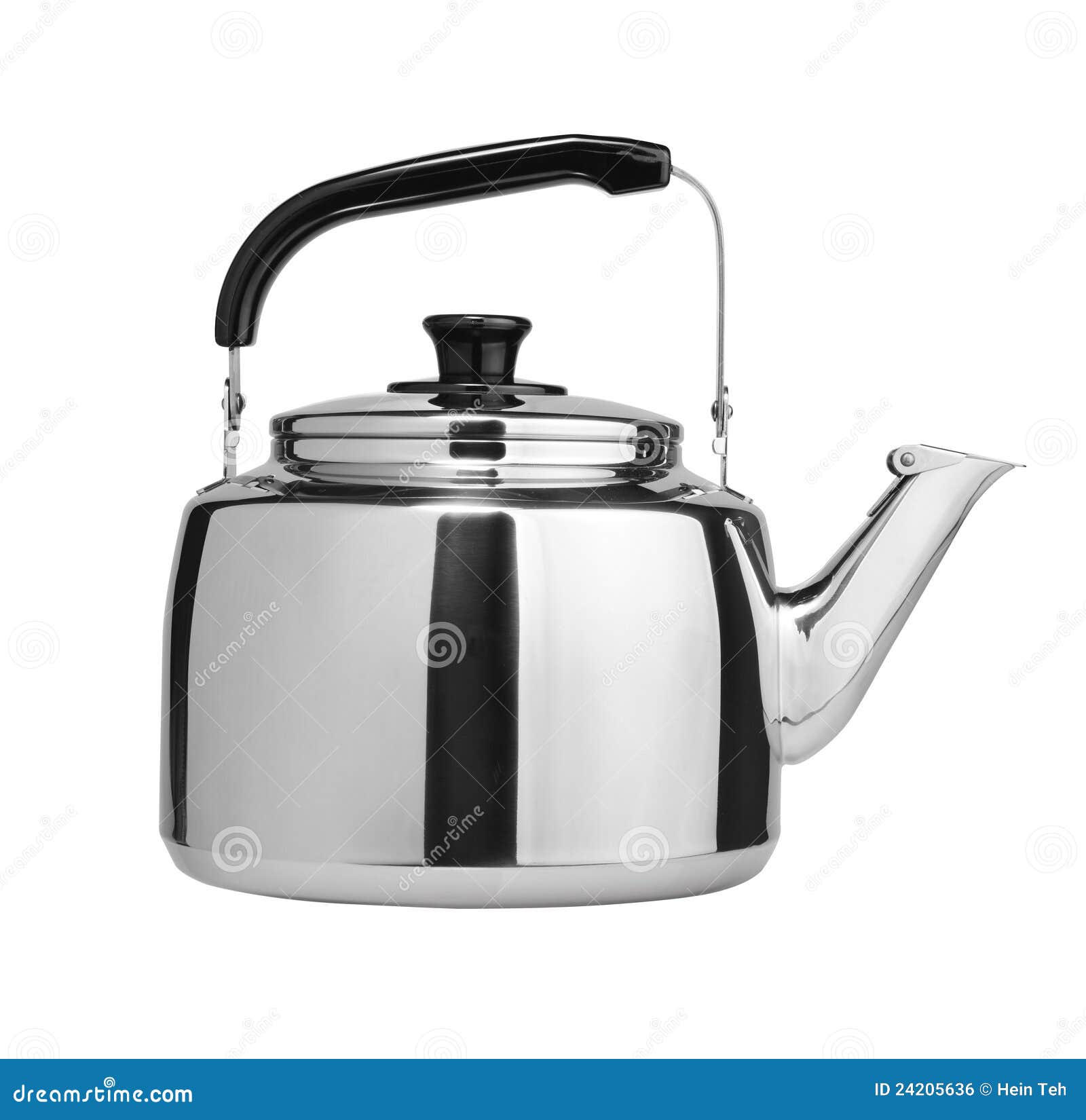 Kettle stock photo. Image of maker, steel, kettle, beverage - 24205636